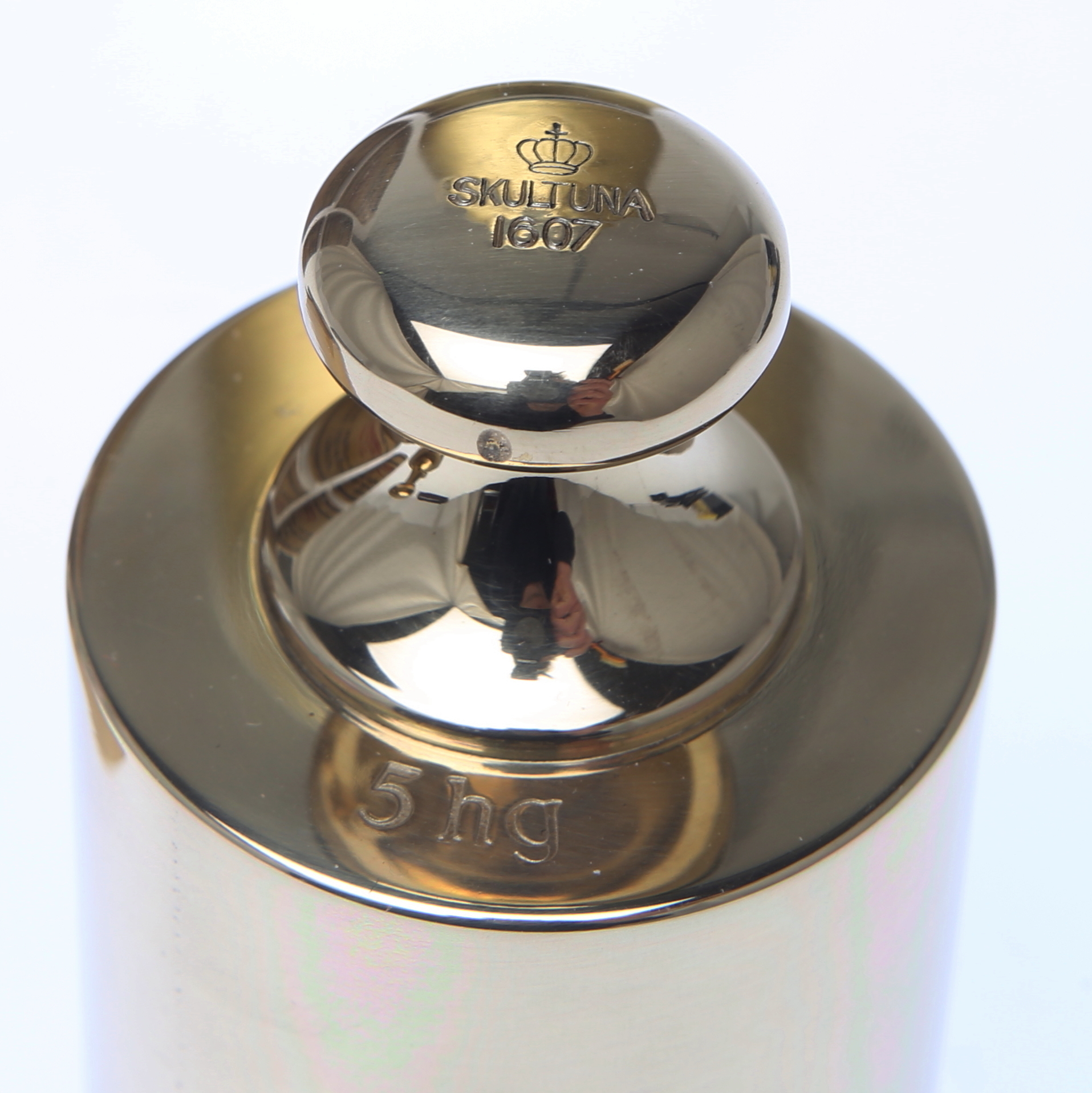 VIKTER, 6 st, mässing, Skultuna. Silver & Metall - Tenn, Mässing ...