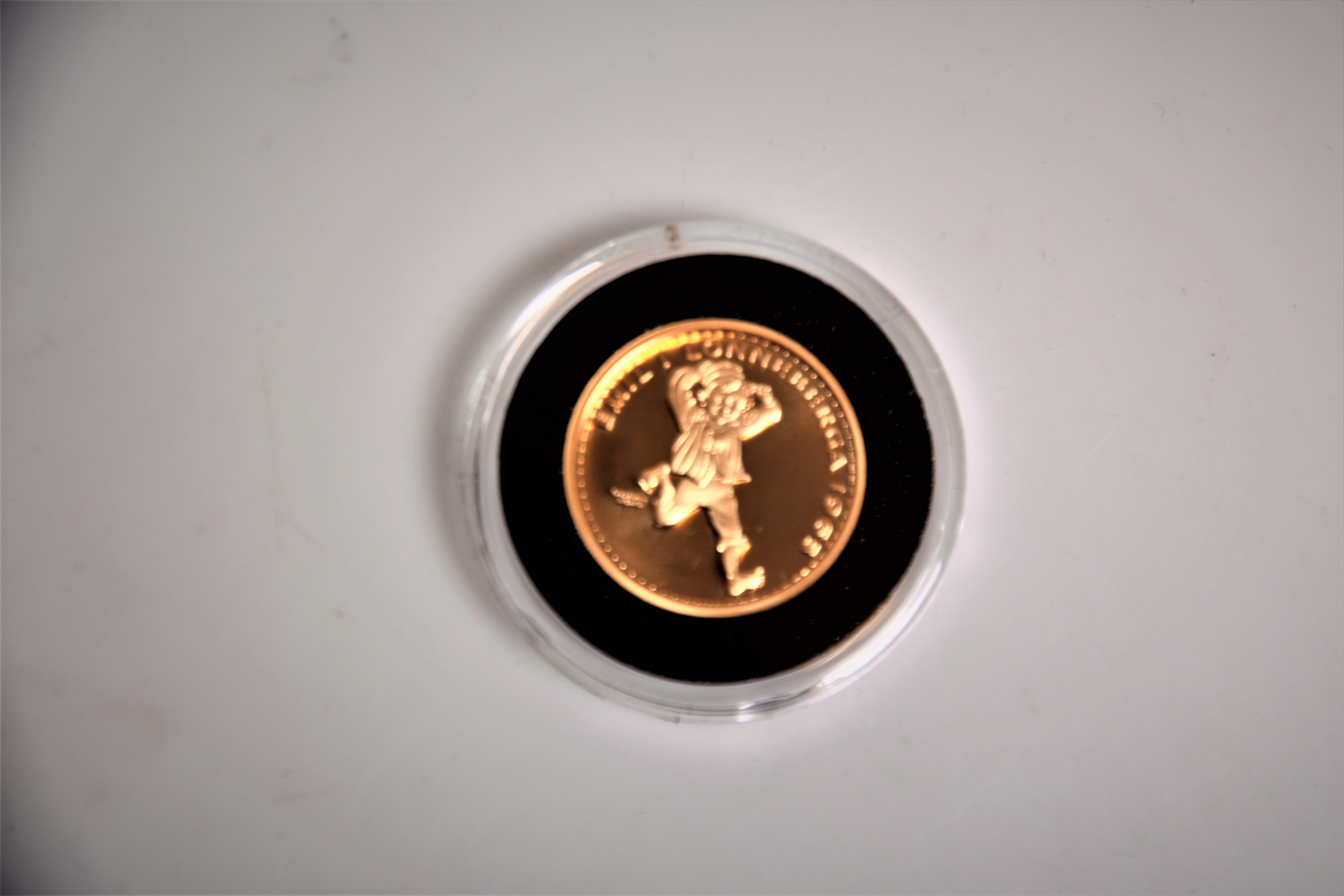 Images for 1015495. GOLD COINS 3 pcs 21.6 k gold " Pippi Longstocking ...