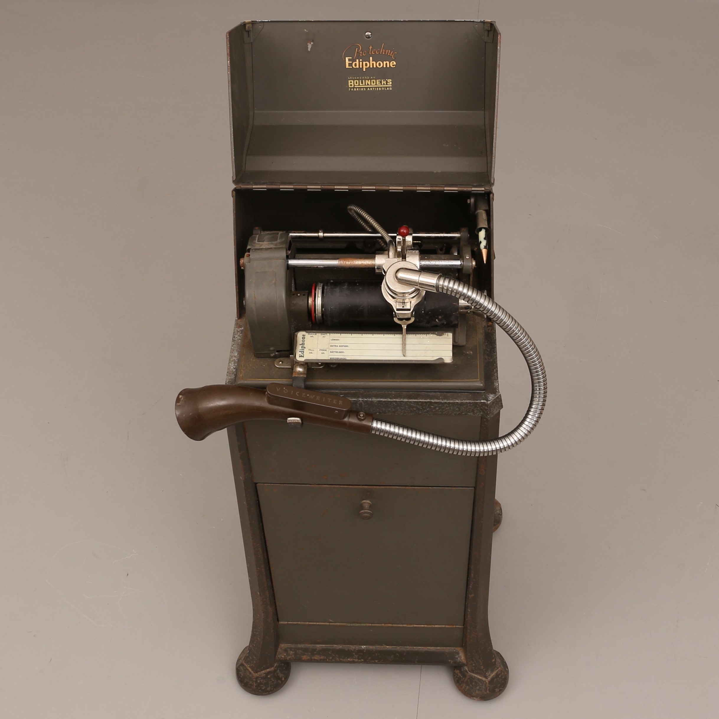 EDIPHONE, Thomas A Edison Pro-technic. Övrigt - Teknika & Nautika ...