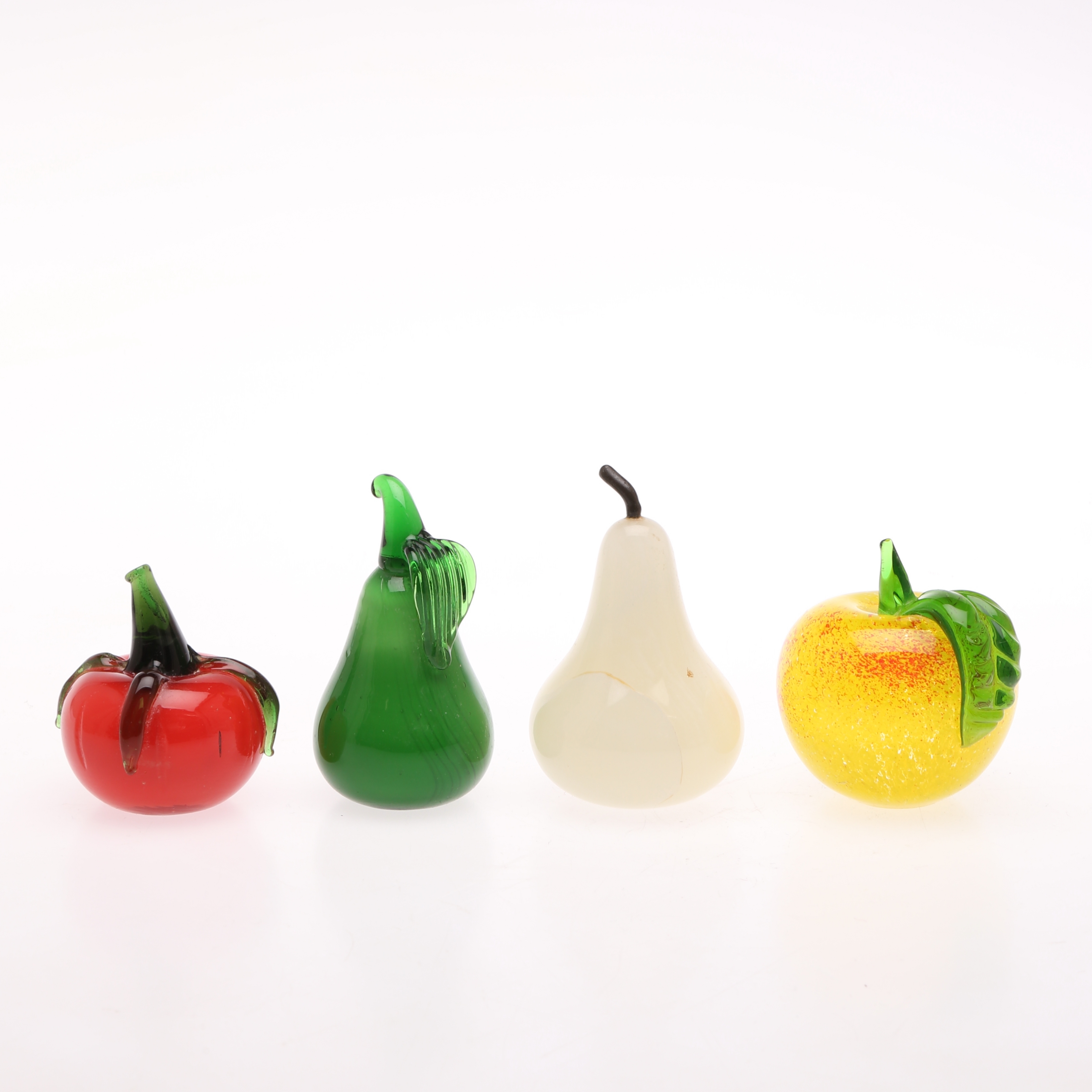 Images for 1017822. ART GLASS, fruit and vegetable, 4 pcs, glass ...