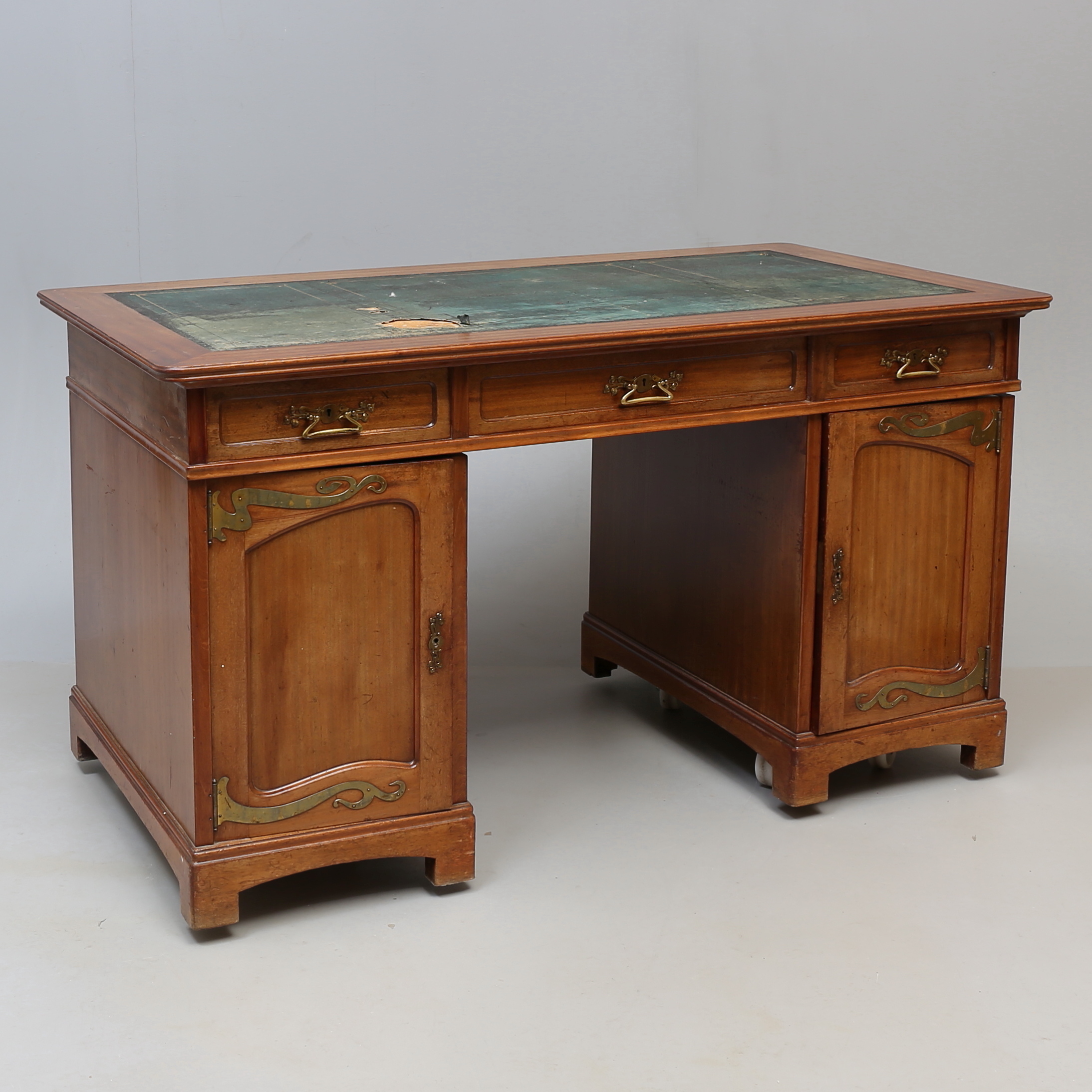 Images for 1026918. DESK, Art Nouveau fittings, around the turn of the ...
