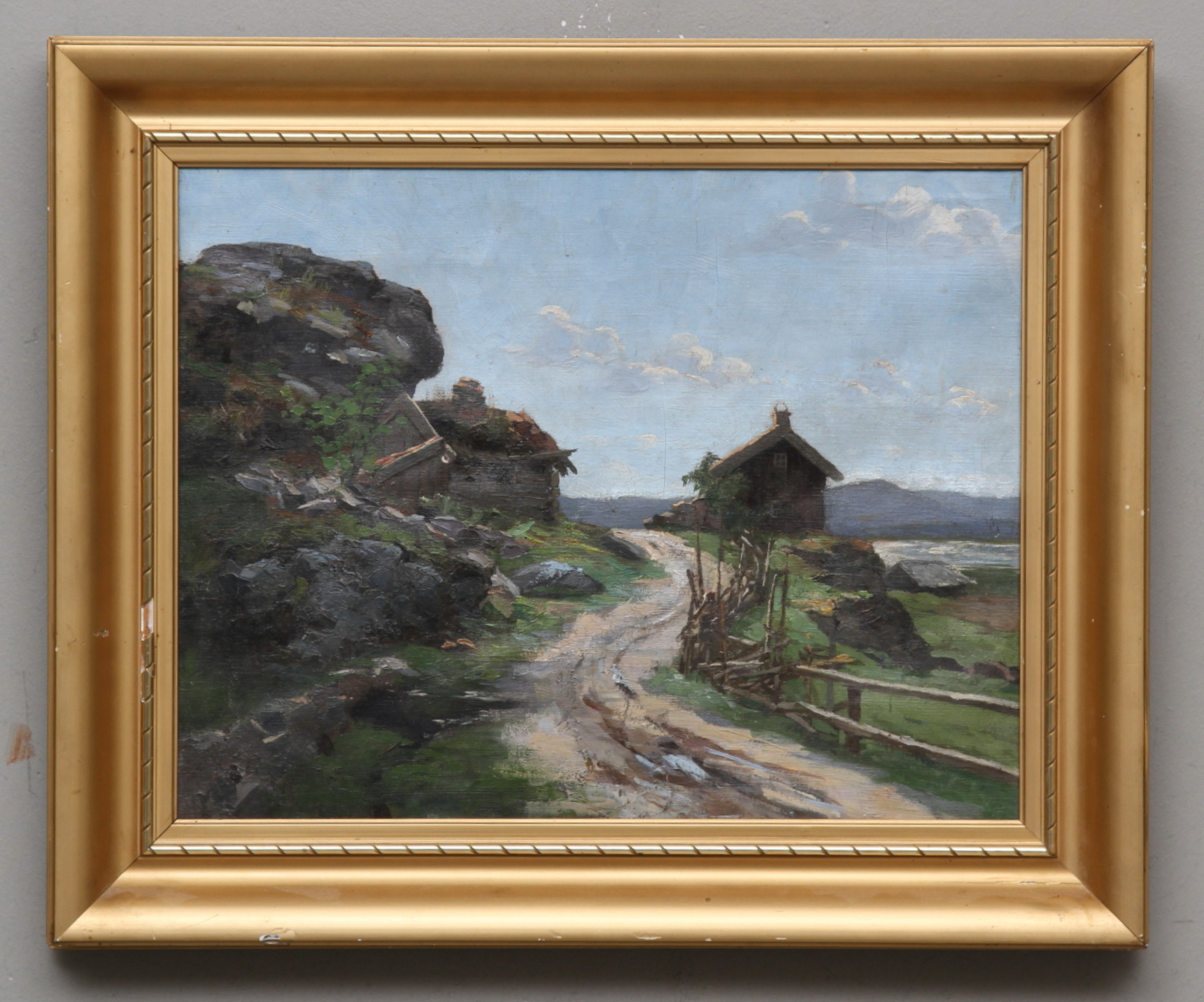 Images for 102747. EBBA HARDING-BRAUNERHIELM. Summer landscape with ...