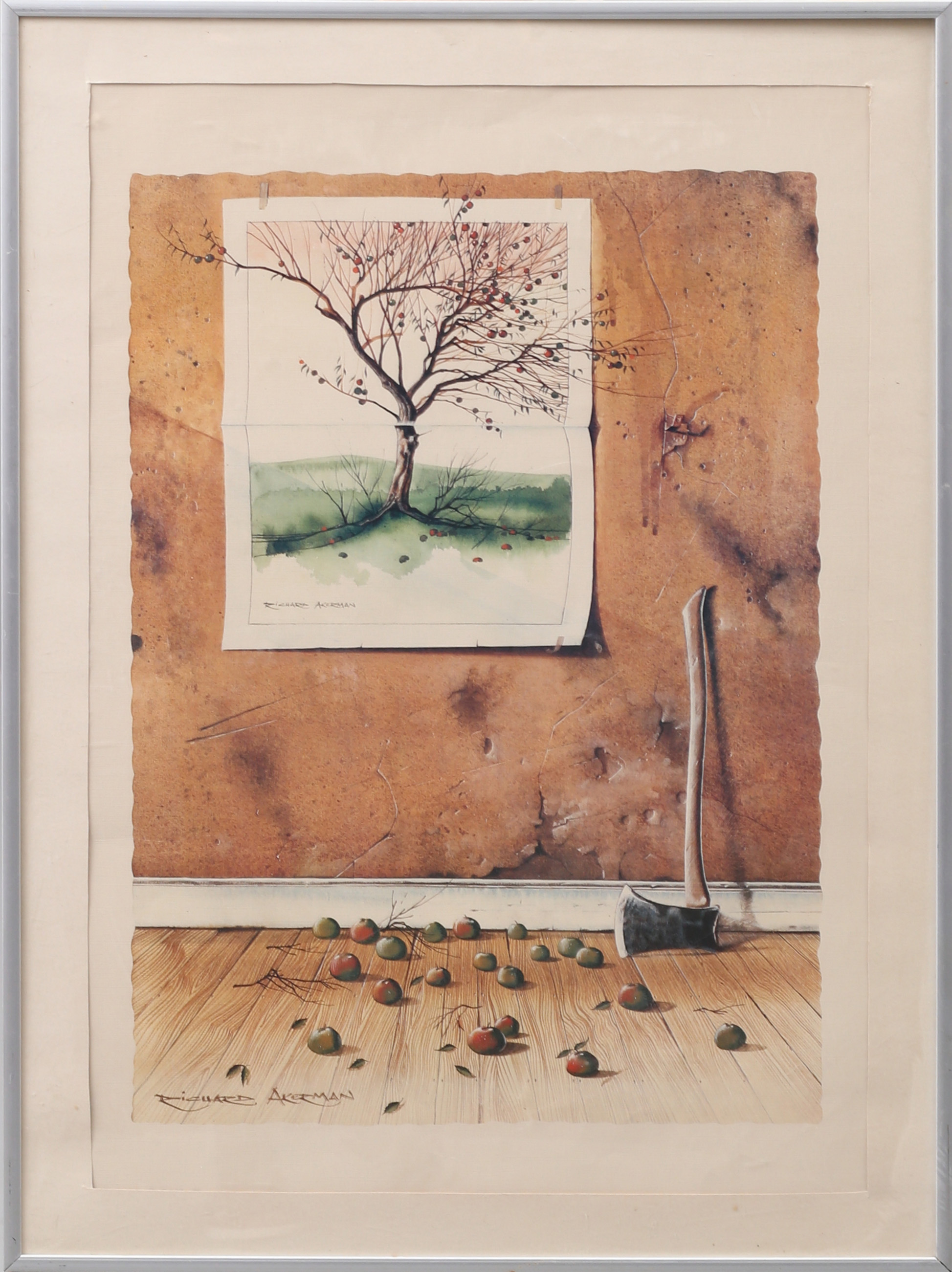 Bilder zu 1028293. RICHARD AKERMAN. Nach. Druck, 2 Stück ...