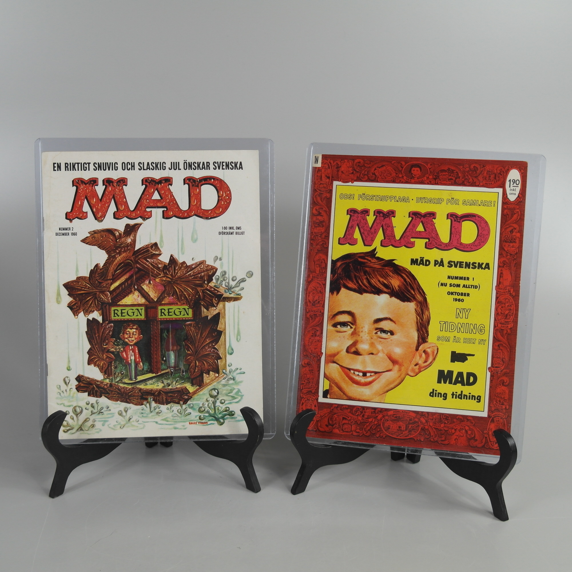 Images for 1029833. MAD No. 1 & 2 1960, first Swedish issues of MAD ...