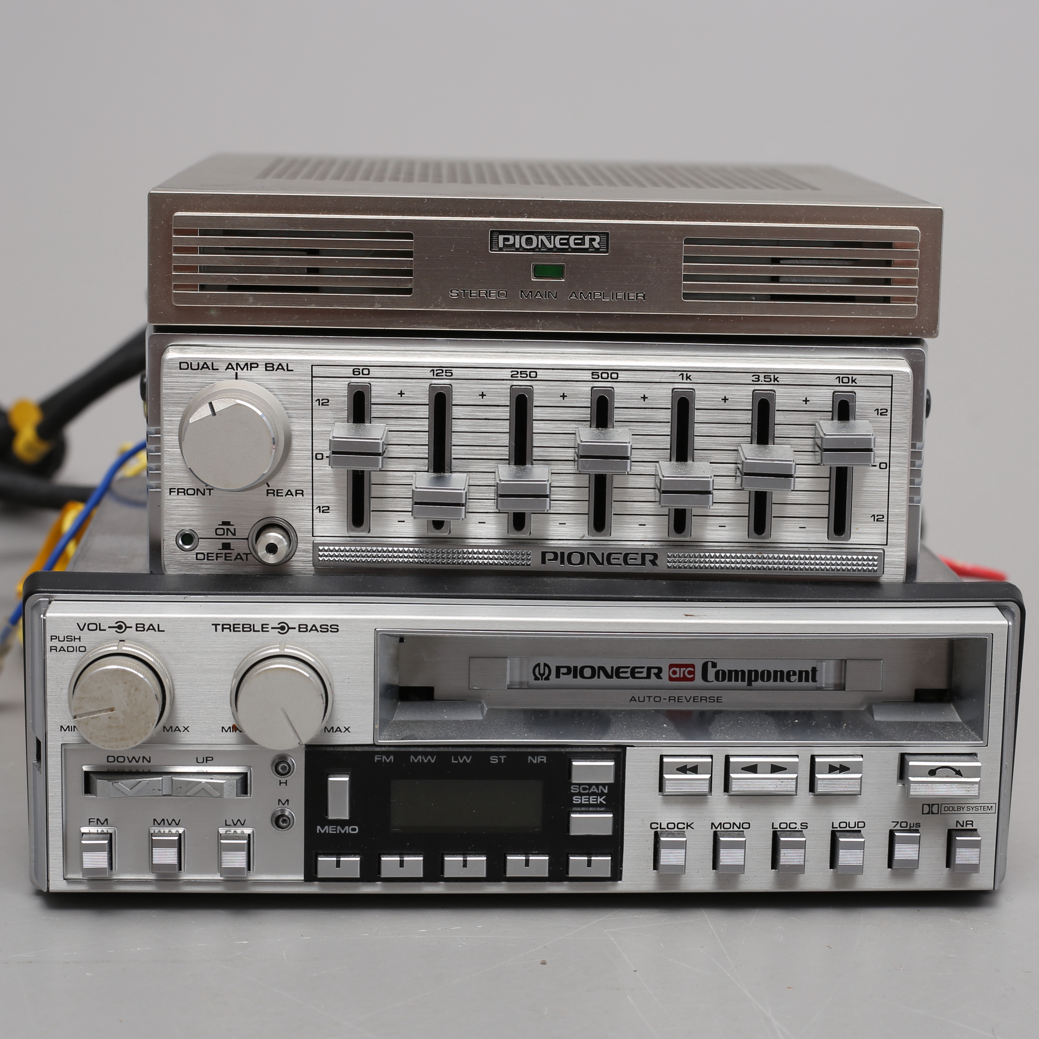 Images for 1064239. CAR STEREO with SPEAKERS, 6 parts, Pioneer, JBL ...