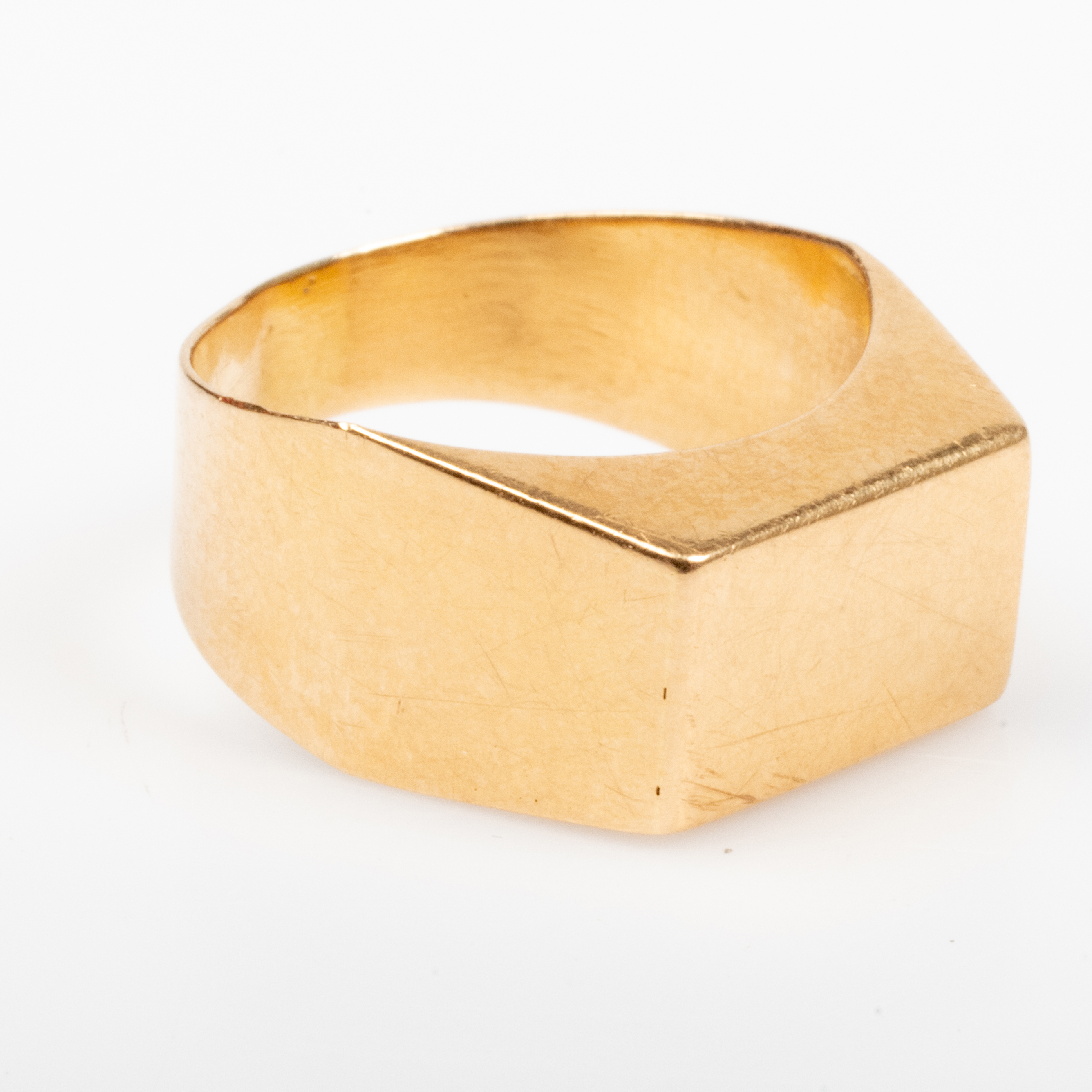 KLACKRING, 18 K guld. Smycken & Ädelstenar - Ringar - Auctionet