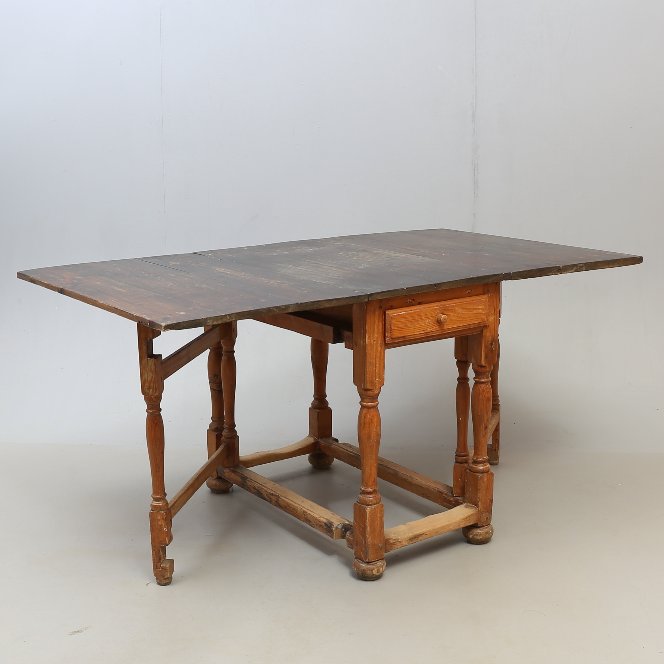 Images for 1075185. BOARDING TABLE, pine, 2 drawers, from Löfhamra ...