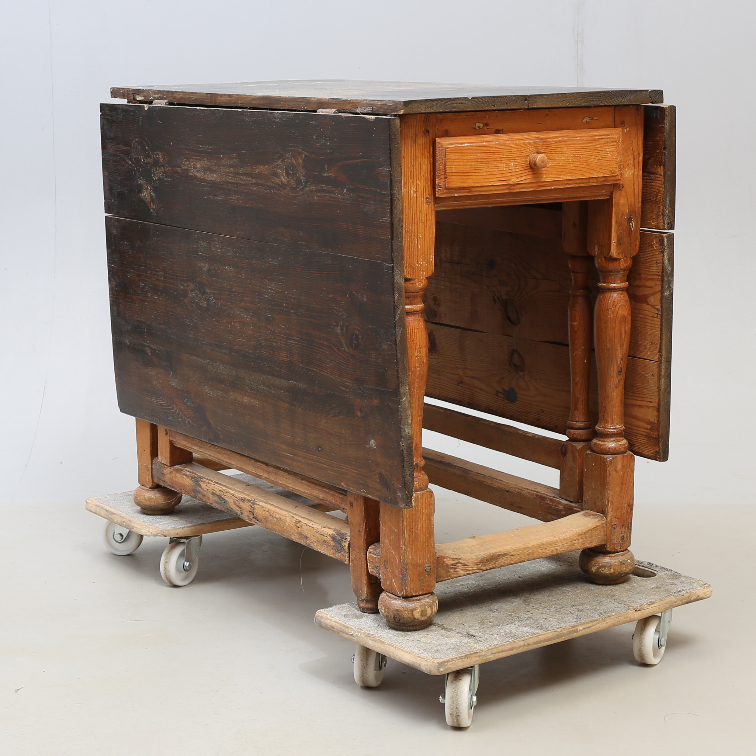 Images for 1075185. BOARDING TABLE, pine, 2 drawers, from Löfhamra ...