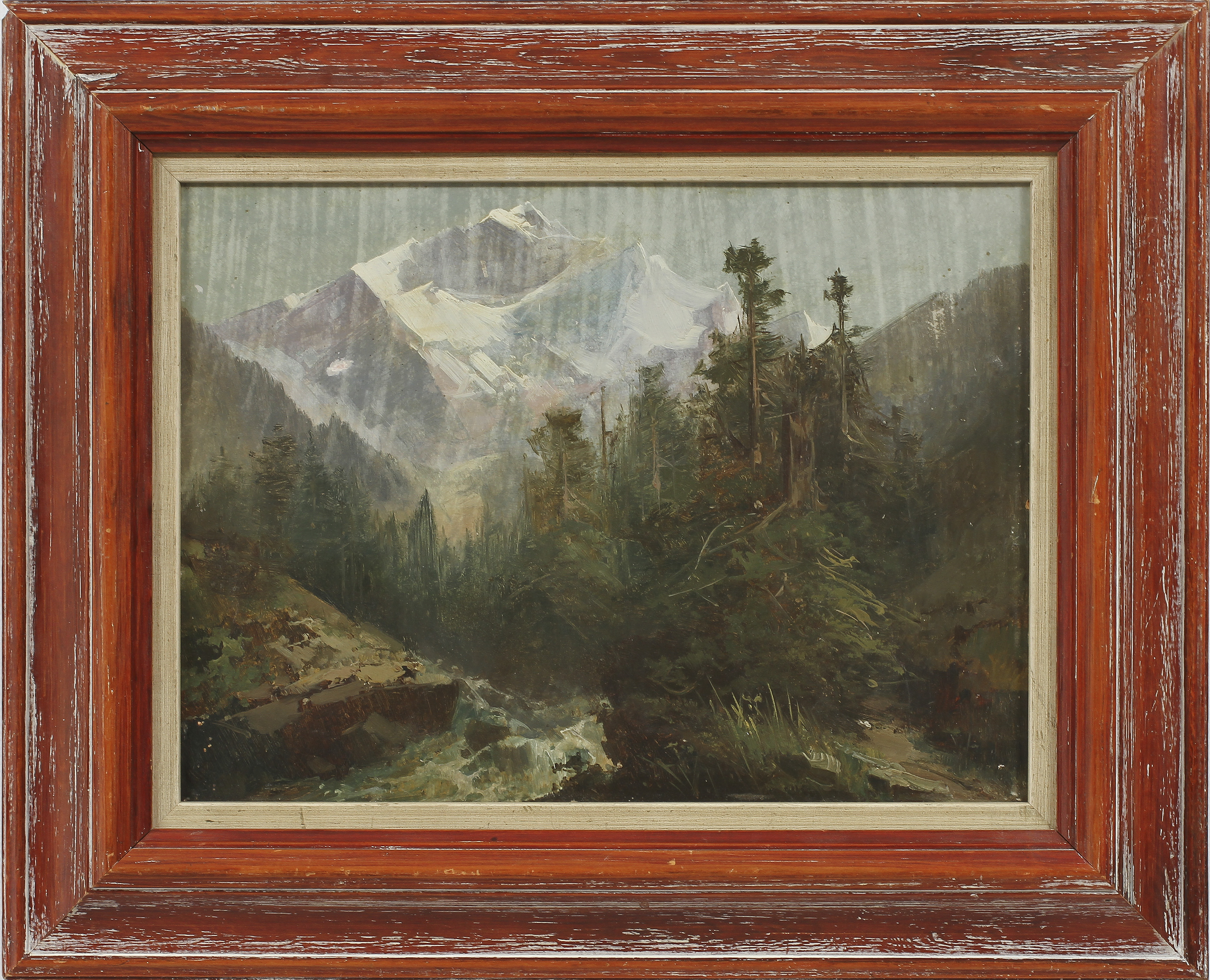 Images for 107635. ERNST GEORG RÜEGG, possibly, oil on Board ...