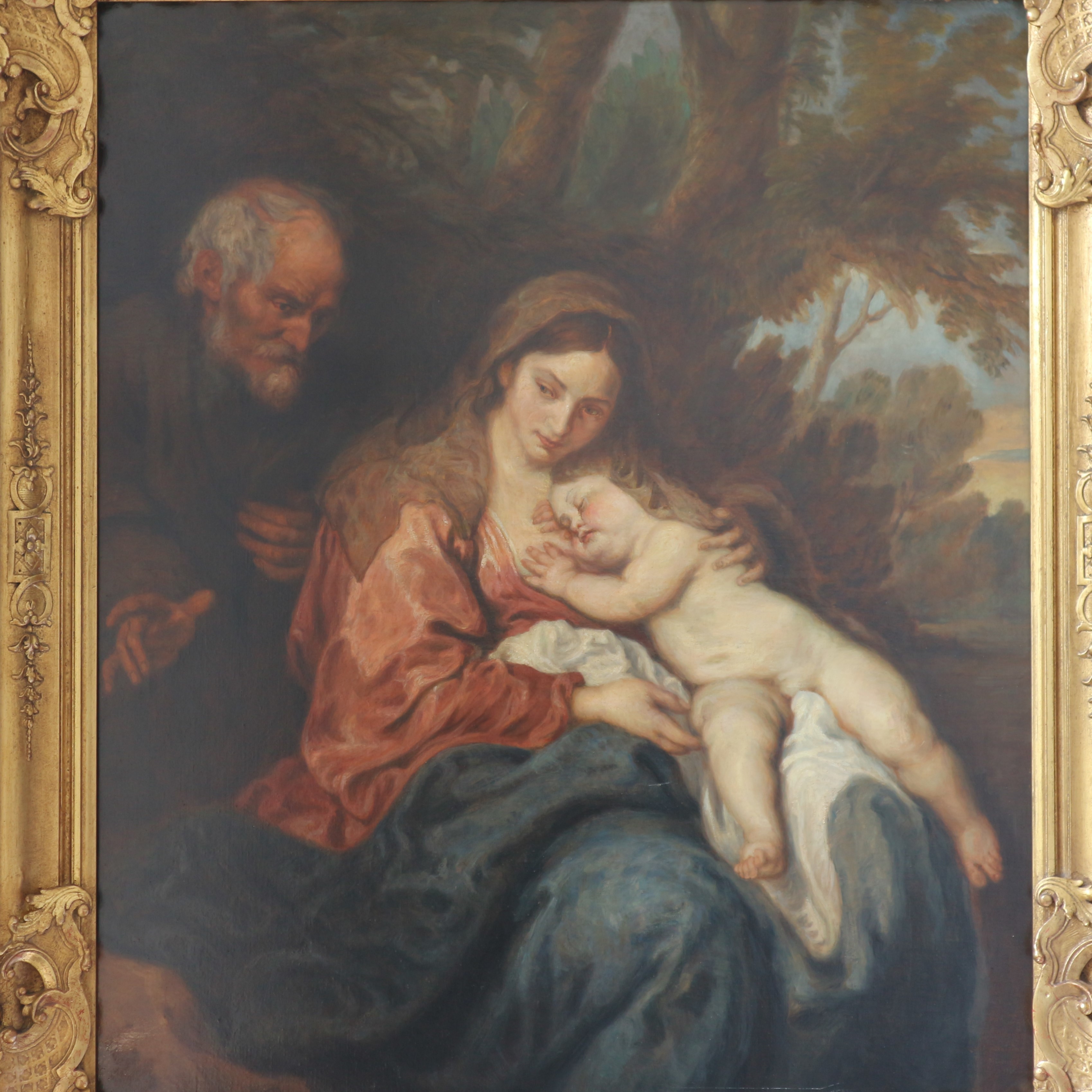 Bilder zu 1083784. DIE HEILIGE FAMILIE "ANTHONIS VAN DYCK". - Auctionet