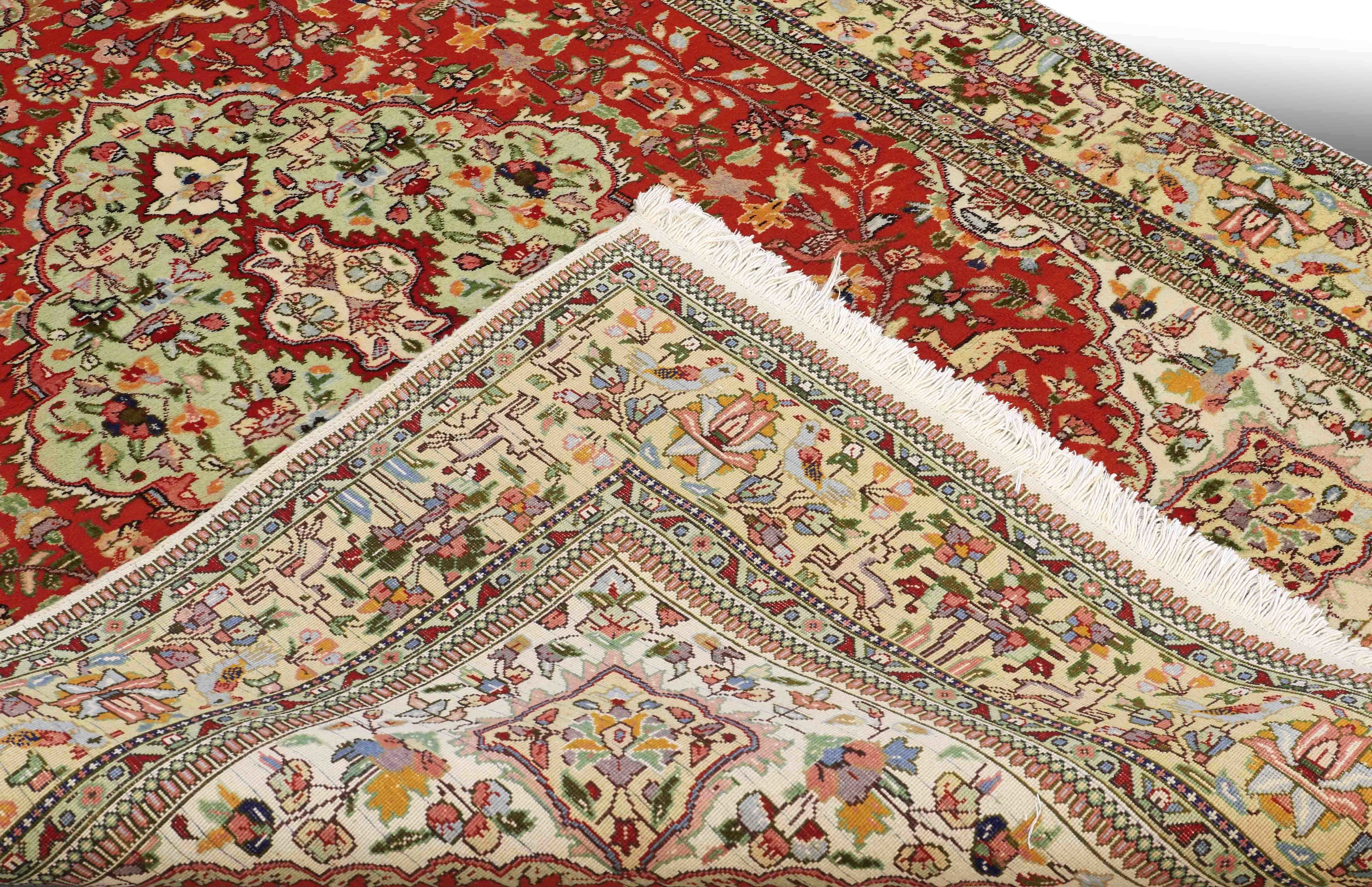 Images for 1087134. CARPET, Figural Täbriz, so-called "Tabatabai", 268 ...