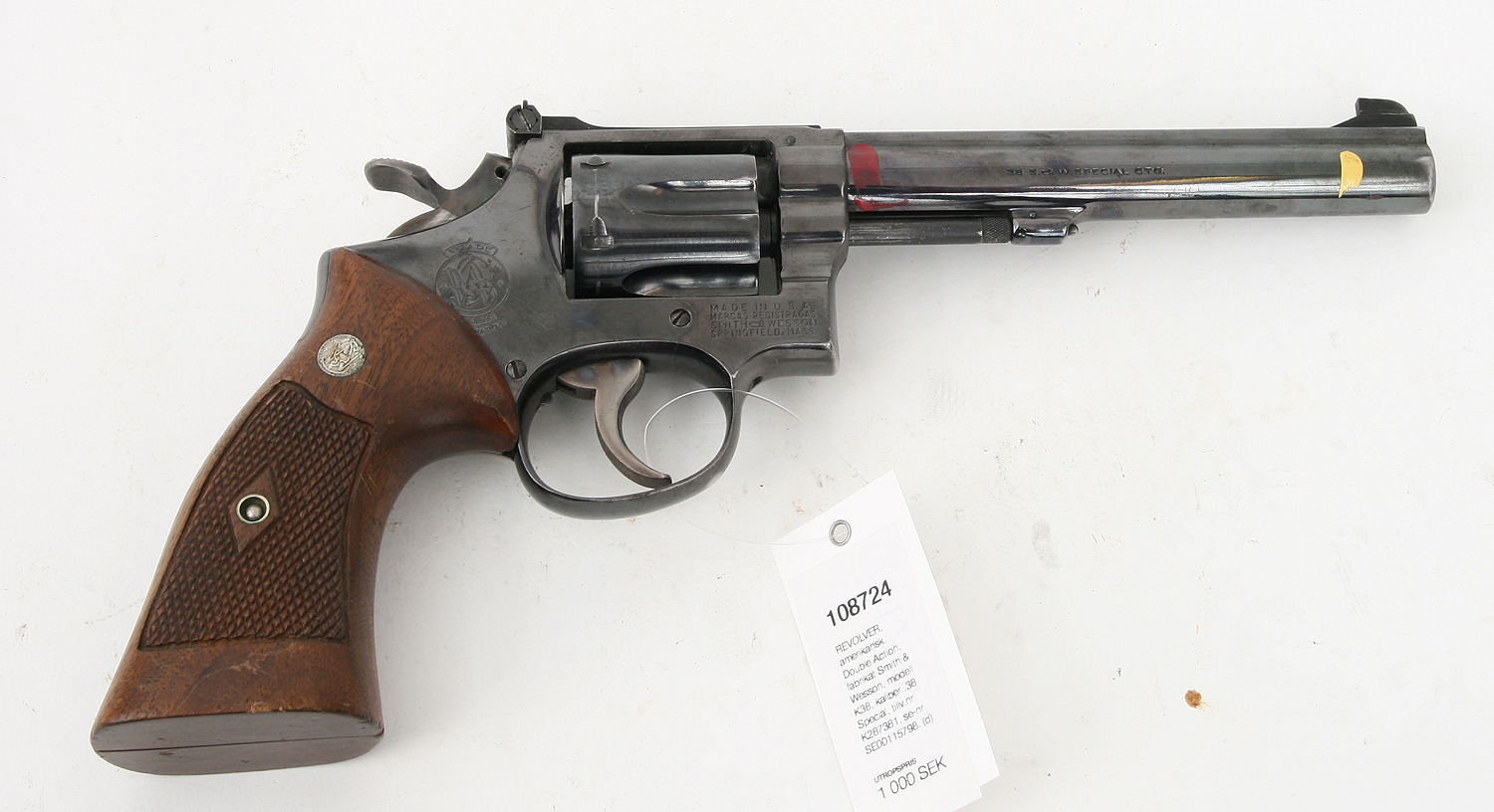 Images for 108724. (135) REVOLVER, American, Double Action, made by ...