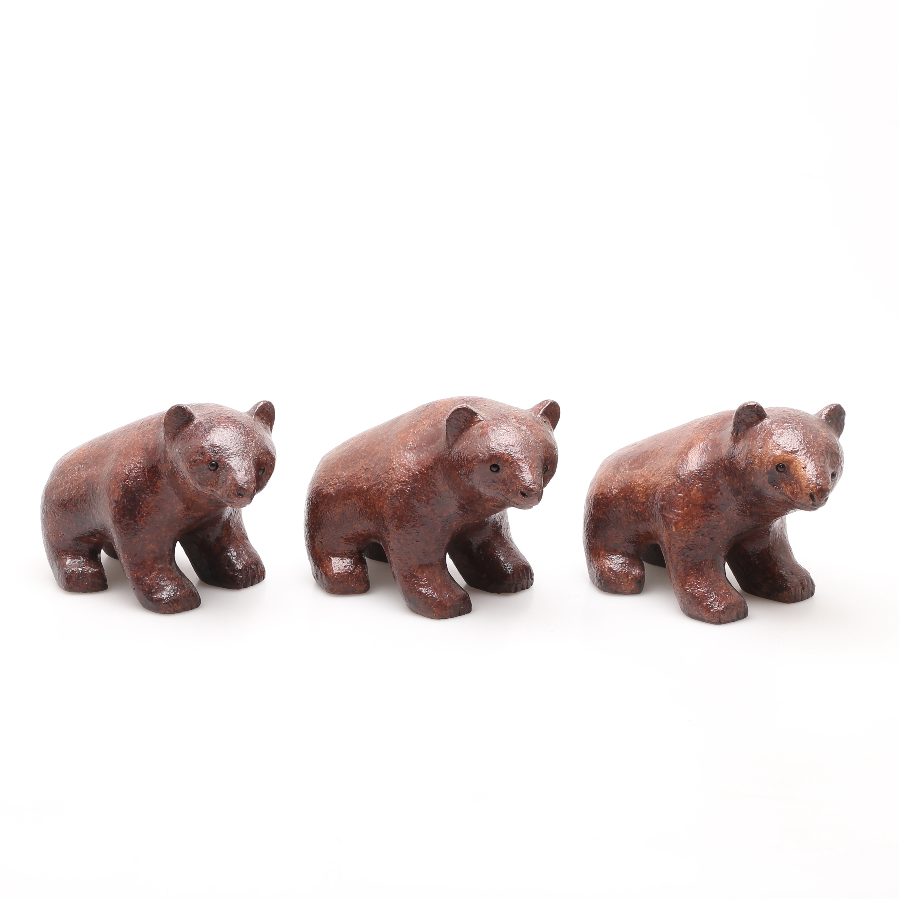 Images for 1104033. BEARS, 5 pcs, wood, Carl Roos, Hammerdal products ...