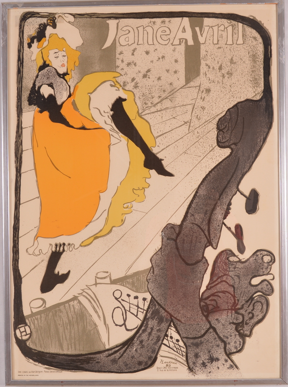 Bilder för 1106990. HENRI DE TOLOUSE LAUTREC. Efter. Färglitografi ...