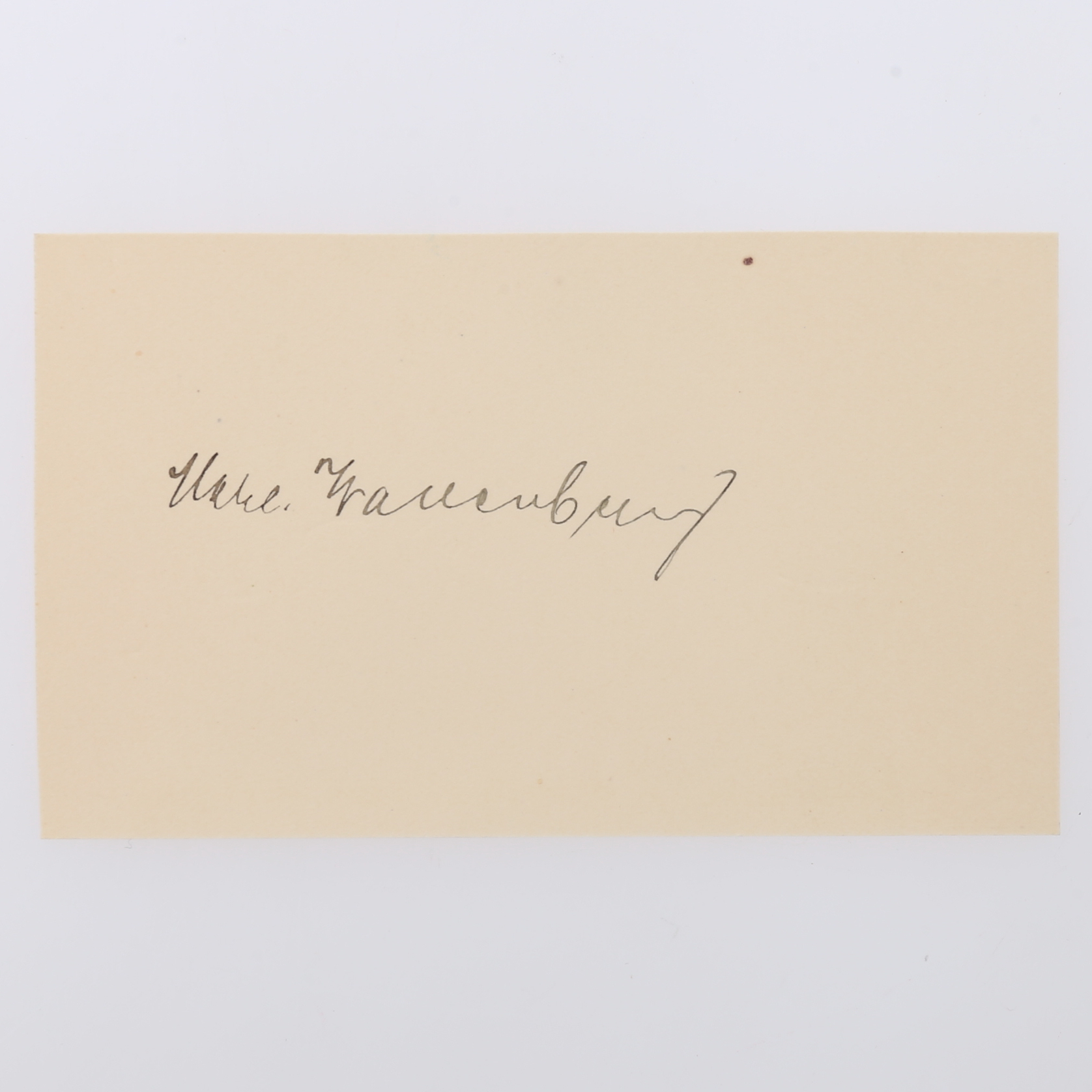 Images for 1144738. AUTOGRAPH. MARCUS WALLENBERG (1864-1943) SWEDISH ...