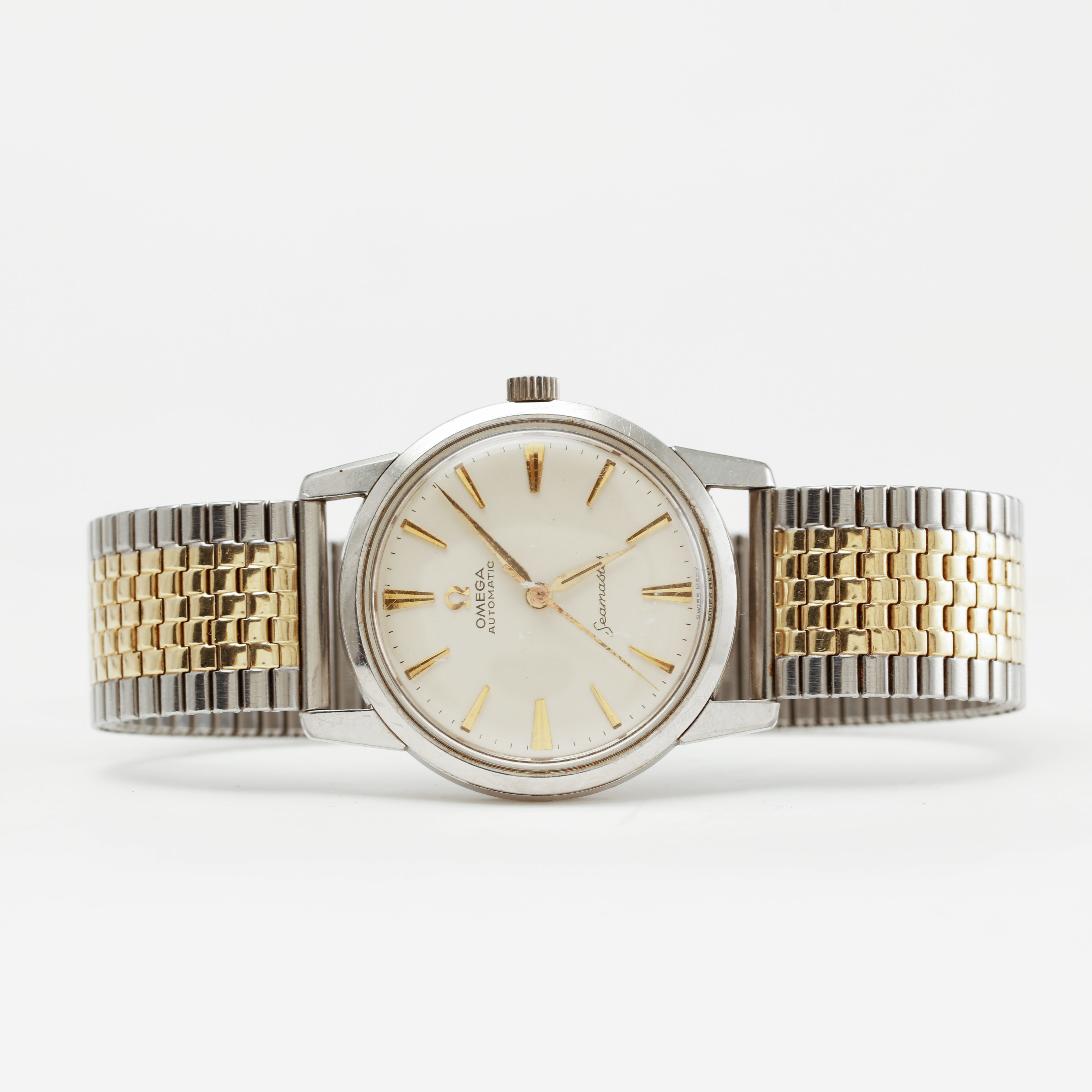 Bilder för 1173703. ARMBANDSUR, Omega, Seamaster, Automatic, stål. 1950 ...