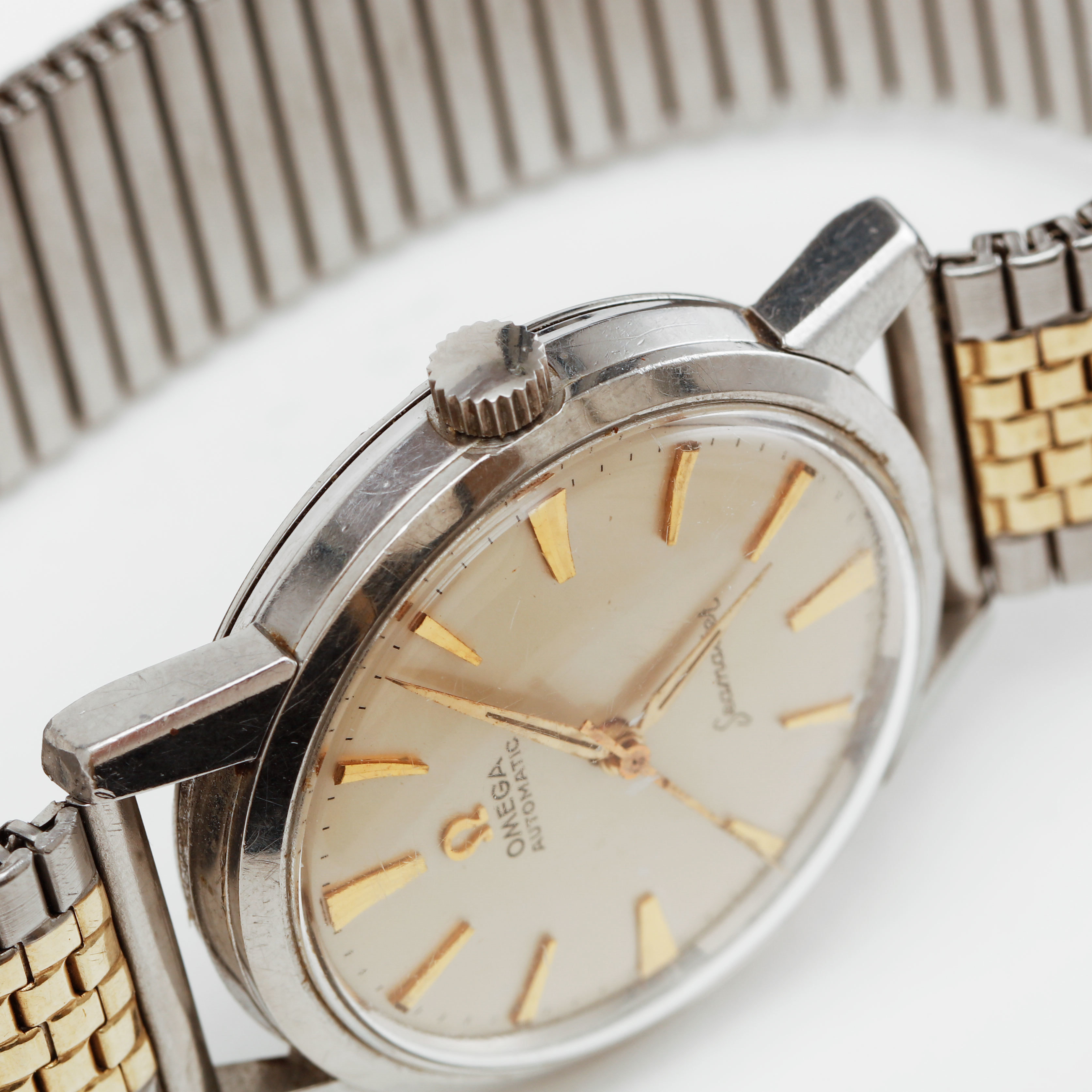 Bilder för 1173703. ARMBANDSUR, Omega, Seamaster, Automatic, stål. 1950 ...