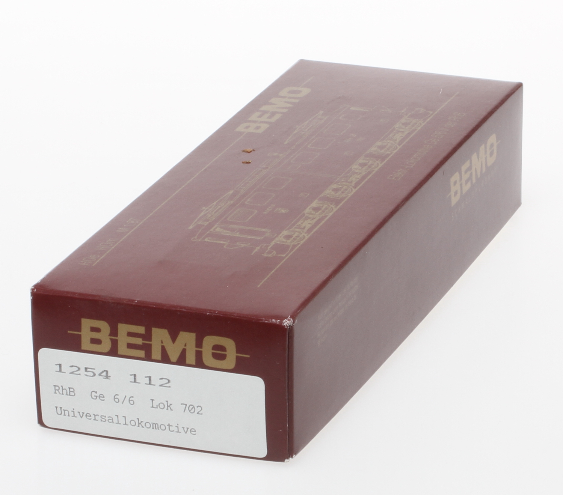 Images for 119567. MODEL TRAIN BEMO electric locomotive, Rh B Ge 6/6 ...