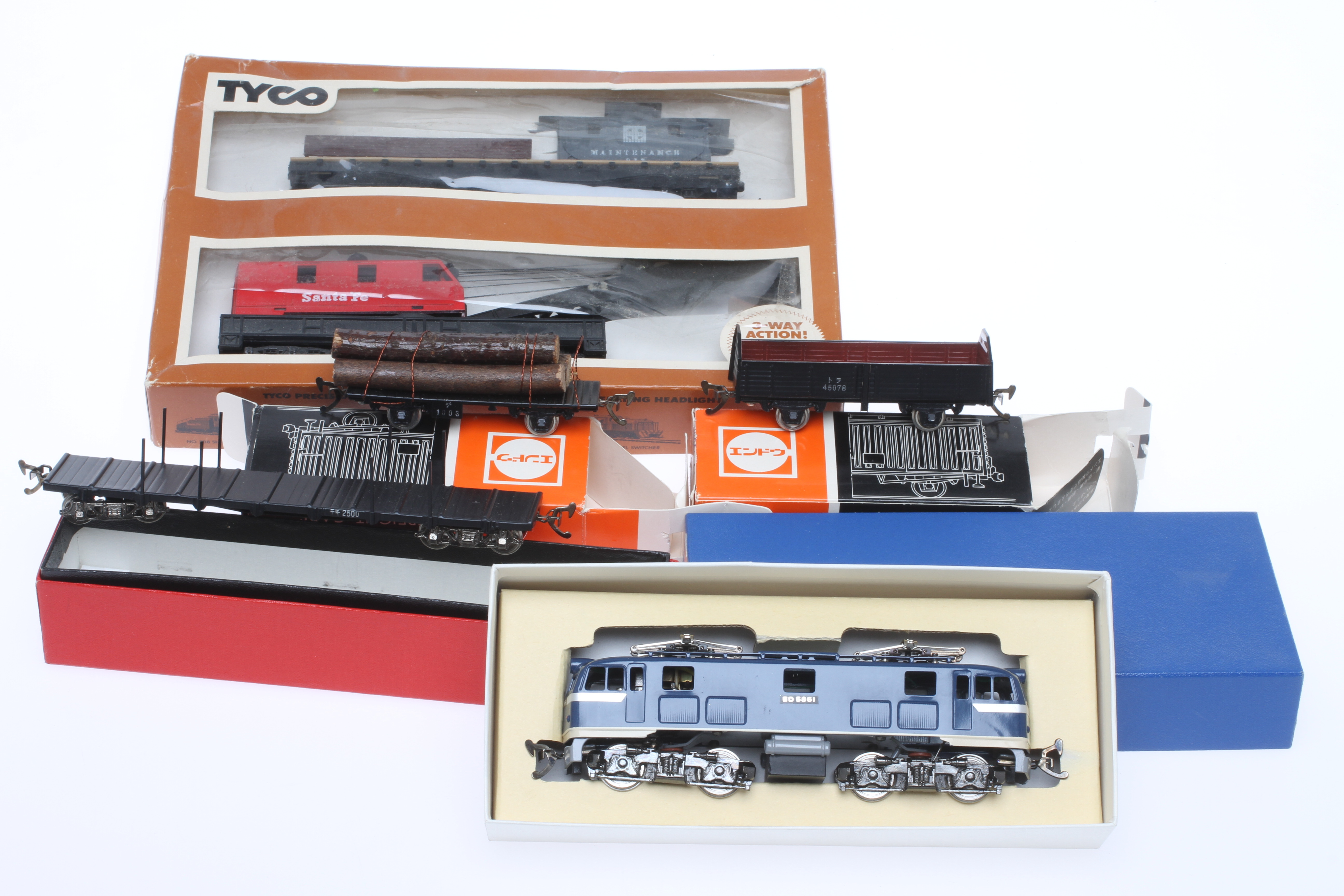 Images for 119621. MODEL TRAIN KTM Japan, an electric locomotive and 3 ...