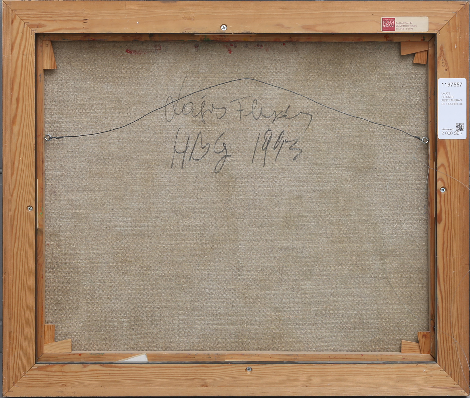 Images for 1197557. LAJOS FLESSER. ABSTRACT FIGURES. - Auctionet