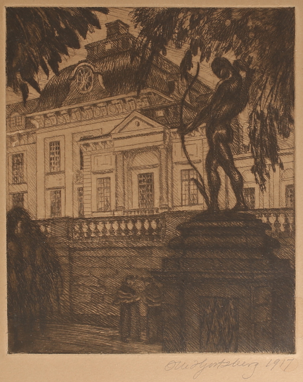 Images for 1207404. DRAWING, Carl Svante Hallbeck. ETCHING, Olle ...