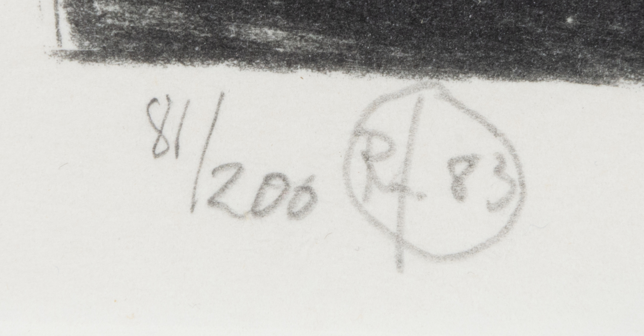 Images for 1218075. ROY FRIBERG. Lithograph, numbered 81/200, monogram ...