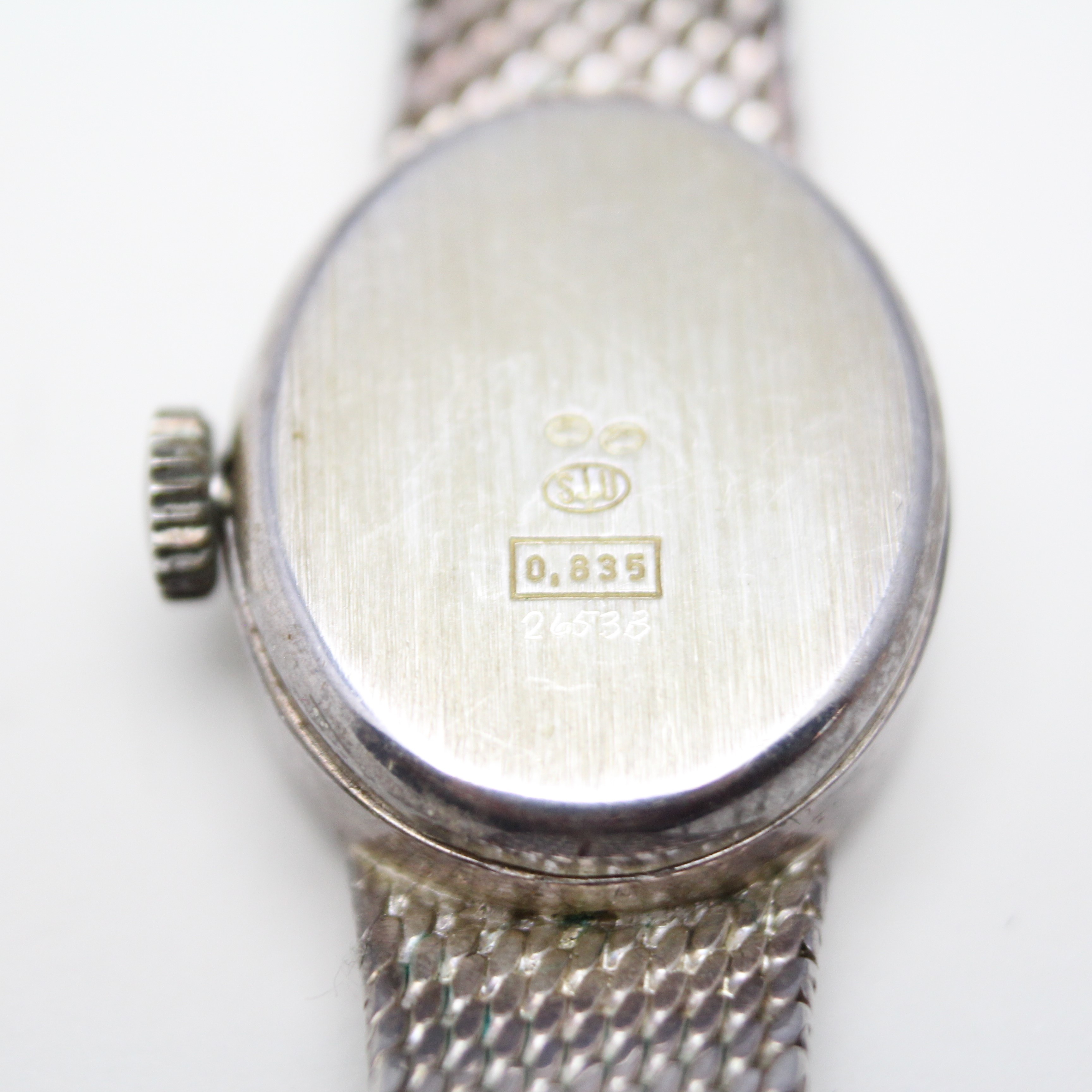 Images for 1253683. WOMEN'S Glycine with integrated link in silver in ...