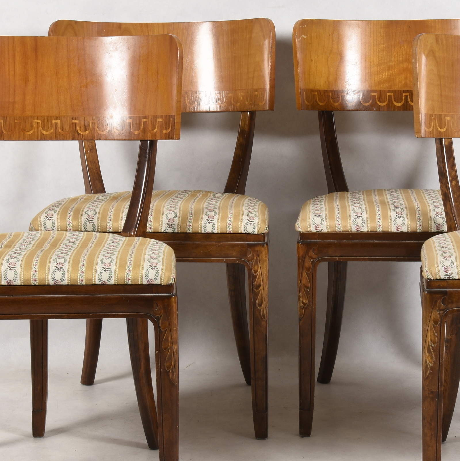 STOLAR, 4 st. 1930/40-tal. Möbler - Fåtöljer & Stolar - Auctionet