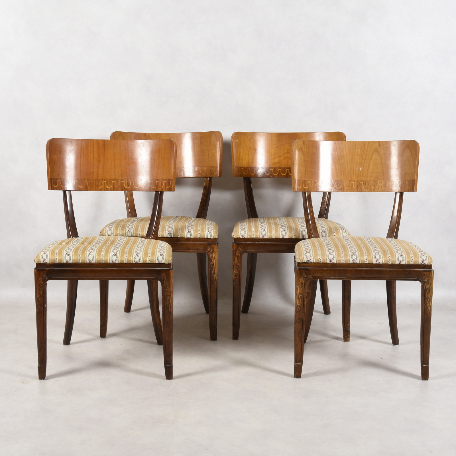 STOLAR, 4 st. 1930/40-tal. Möbler - Fåtöljer & Stolar - Auctionet