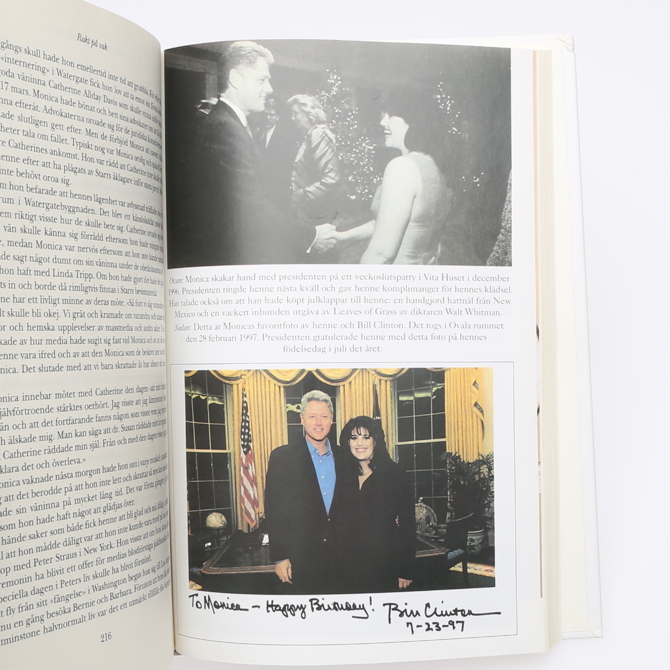 Images for 1255244. MONICA LEWINSKY. MY OWN STORY SIGNED BY MONICA ...