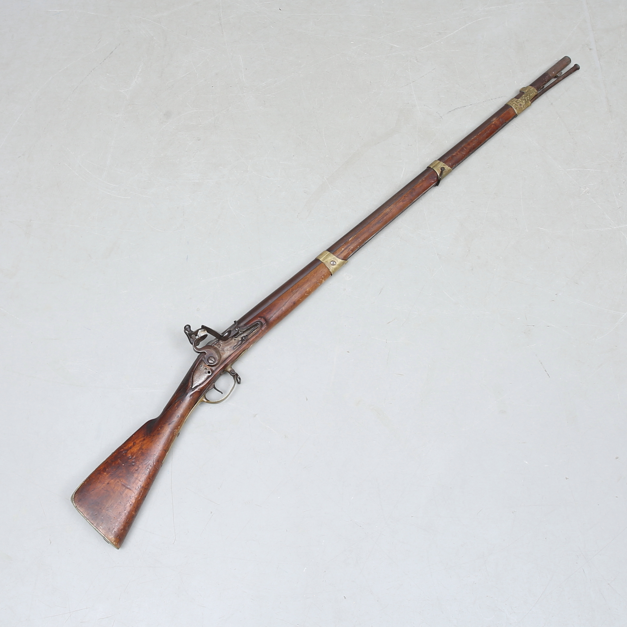 Images for 1255646. Flintlock rifle, Swedish, Dragon rifle model 1778 ...