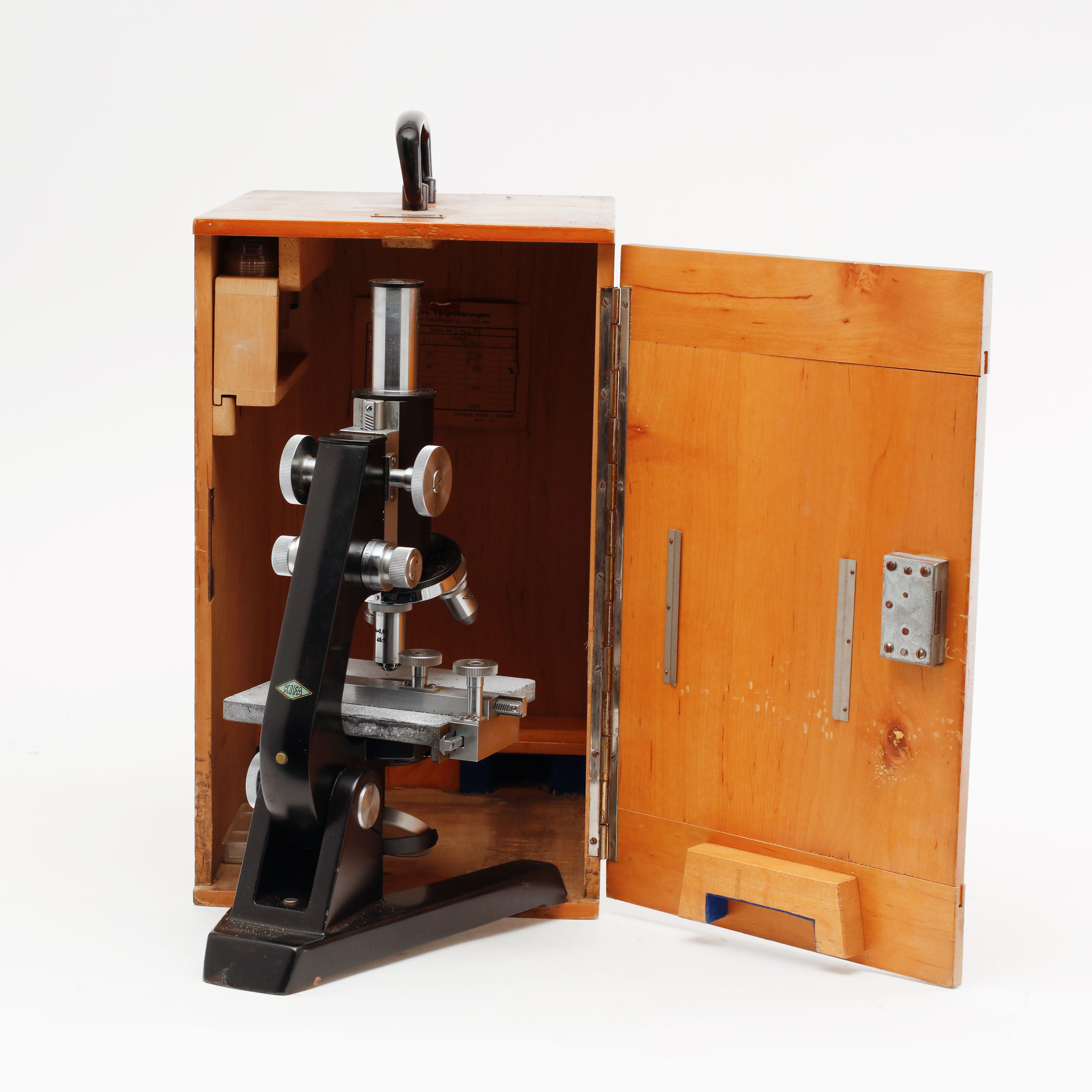 MIKROSKOP, Reichert Wien. Samlarföremål - Teknika & Nautika - Auctionet