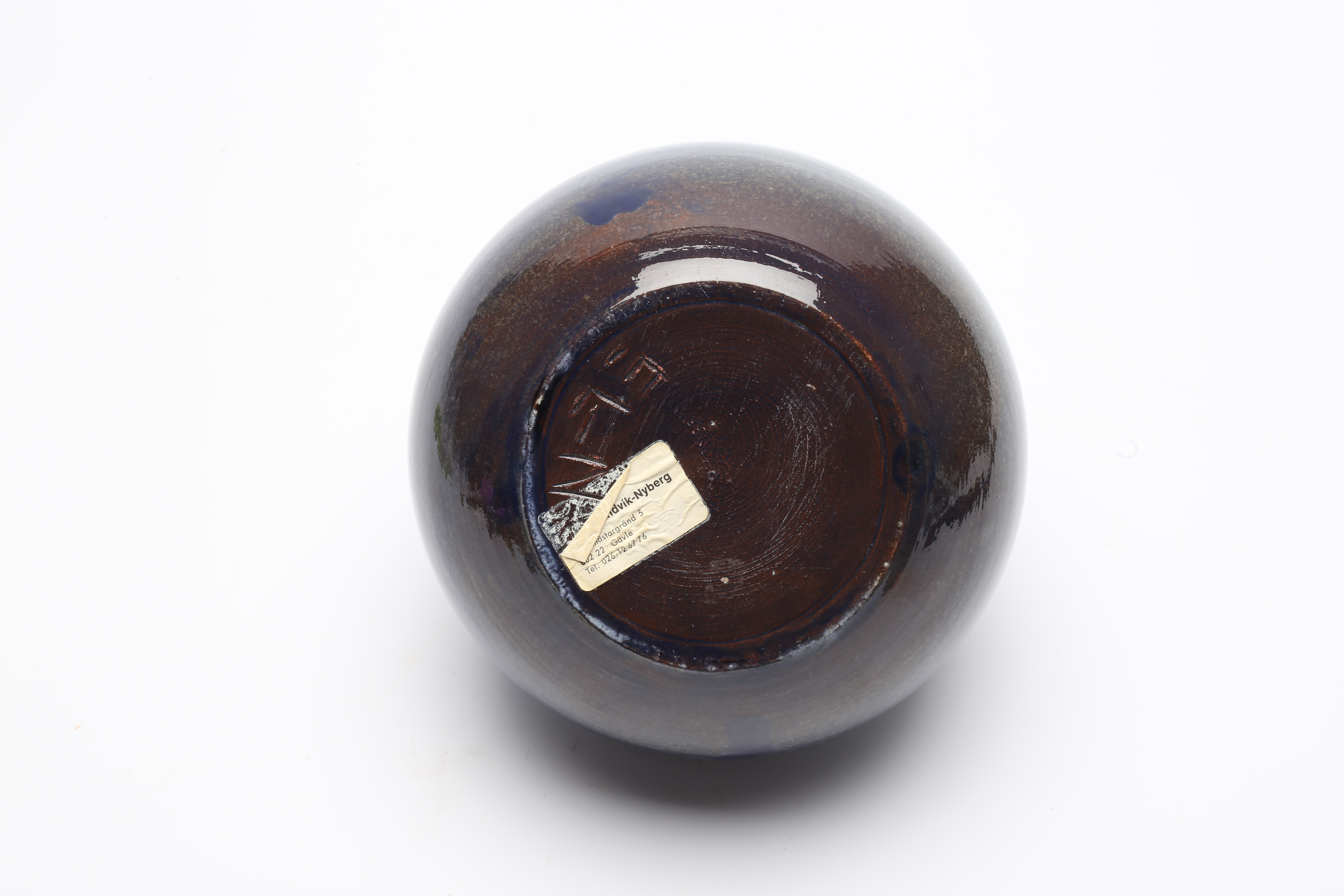 Images for 1269029. GLASS, Åsa Brandt and VASE, ceramics, Ester Lundvik ...