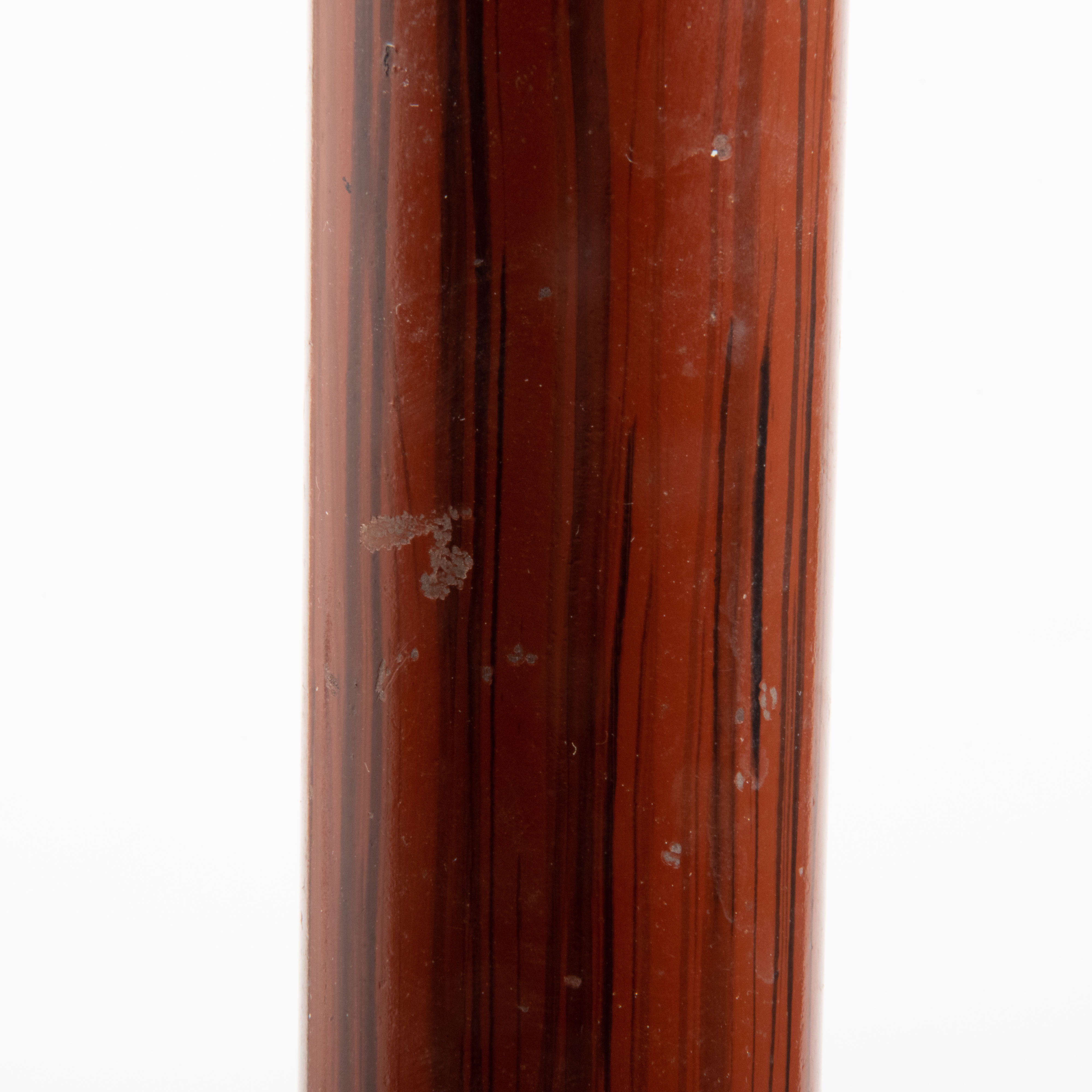 Images for 1280059. TABLE LAMP, brass/vein pattern on a marble base ...