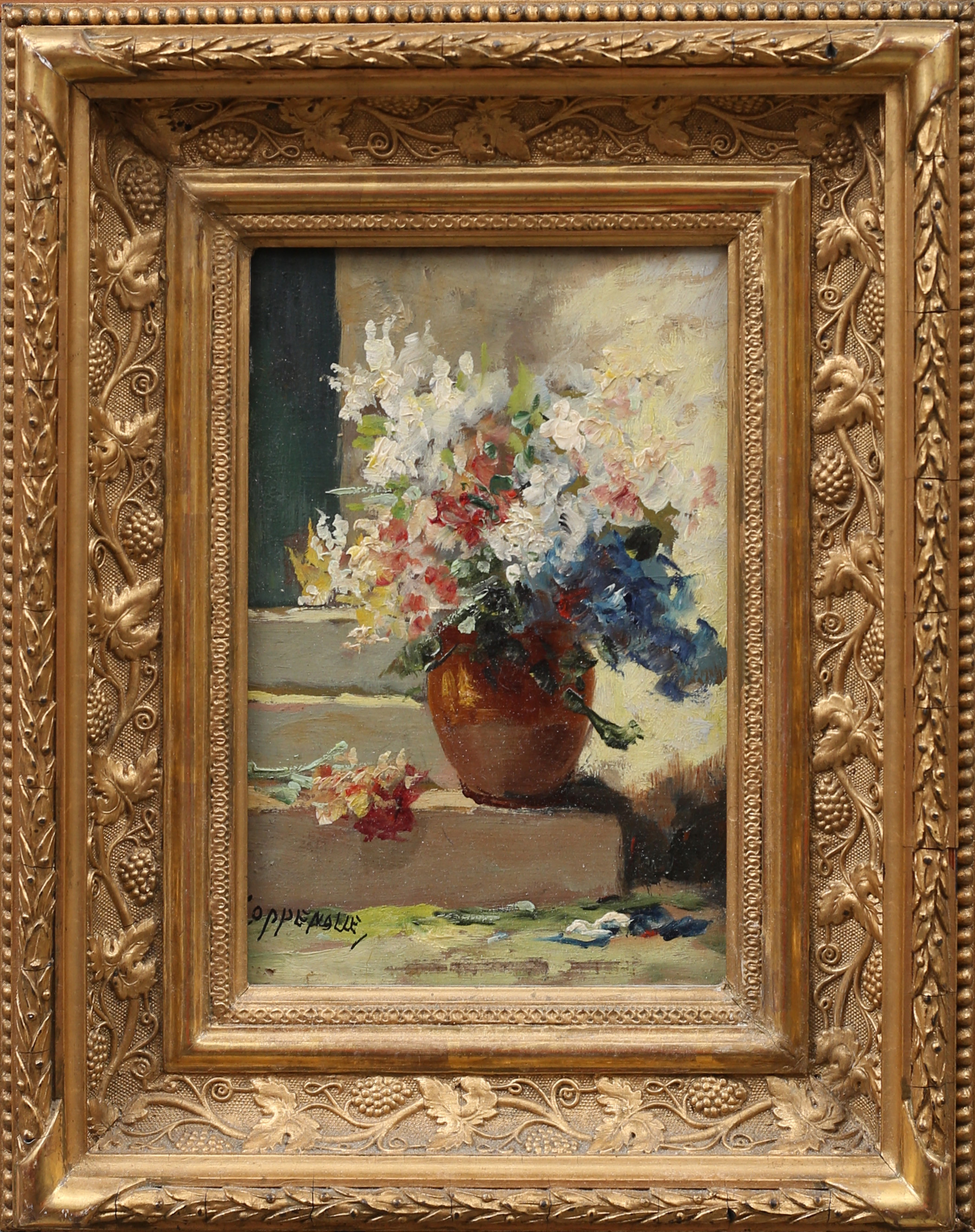 Images for 1281031. EDMOND VAN COPPENOLLE, (1846-1914). Still life, oil ...