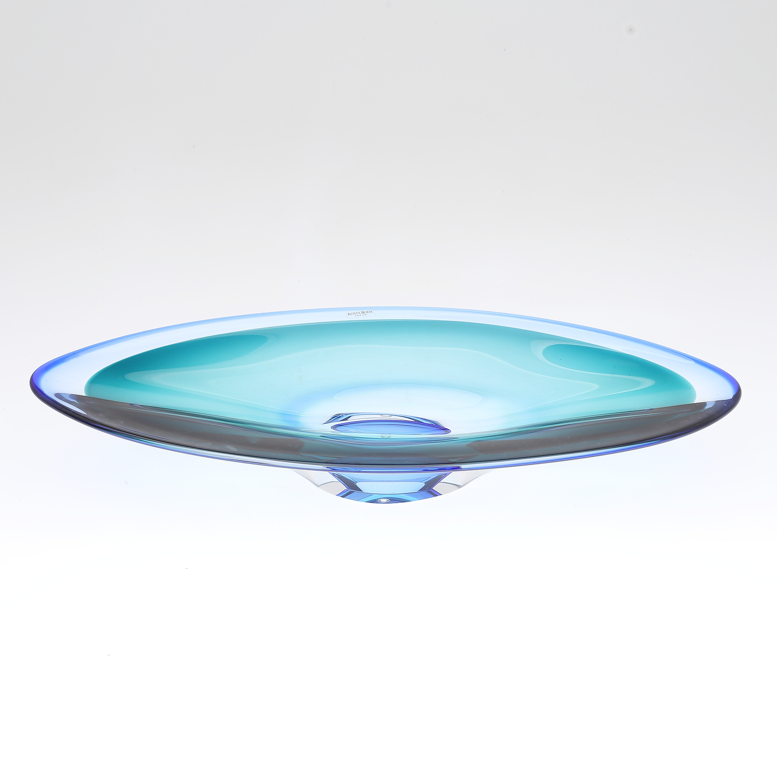 Images for 1285259. Barrel, glass, Göran Wärff, Kosta Boda. - Auctionet