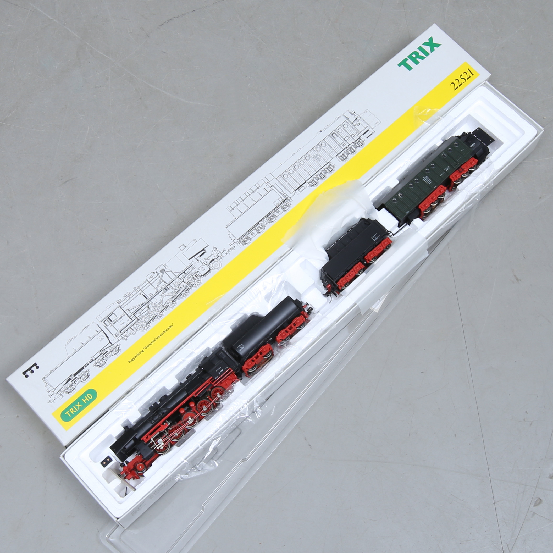 Images for 1288609. TRIX 22521 steam locomotive BR 52 with tender and ...