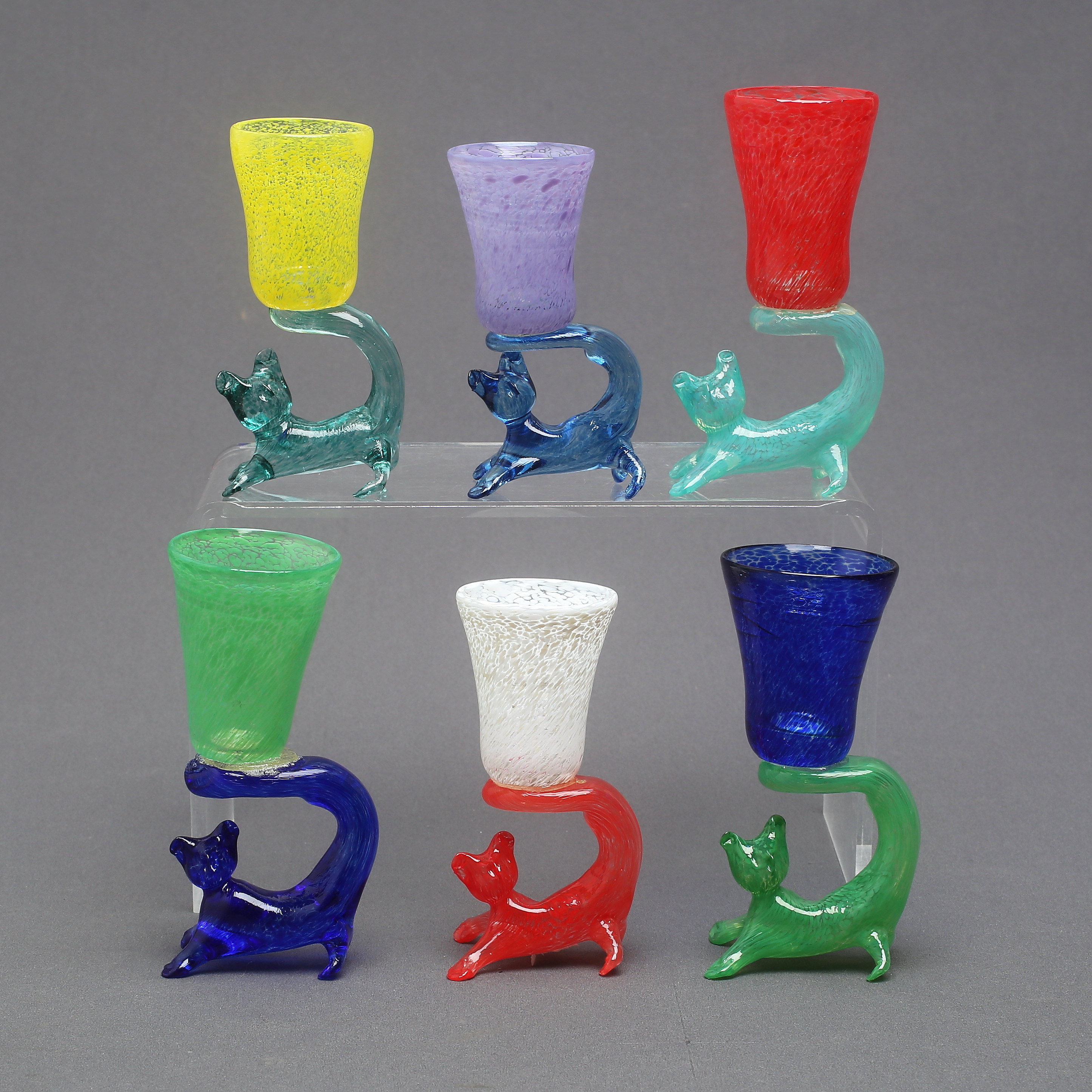 Images for 1294562. SNAP GLASS, 6 pcs, Jan Stieven's glass cabin ...