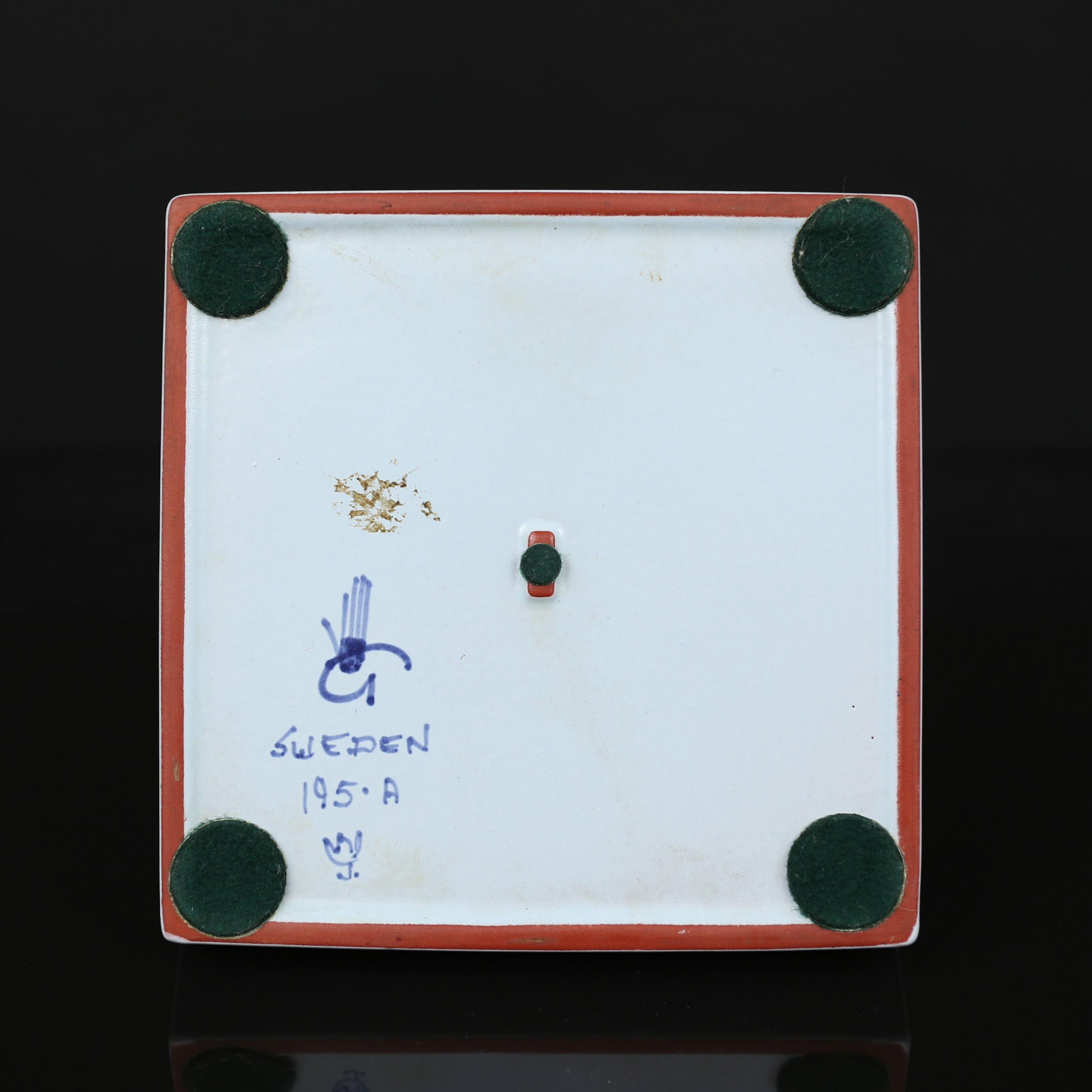 Images for 1297855. STIG LINDBERG. Faience ashtray, Karneval ...