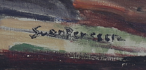 Images for 129802. SVEN PERSSON. "Fenceless". Pulled boats ". Oil on ...