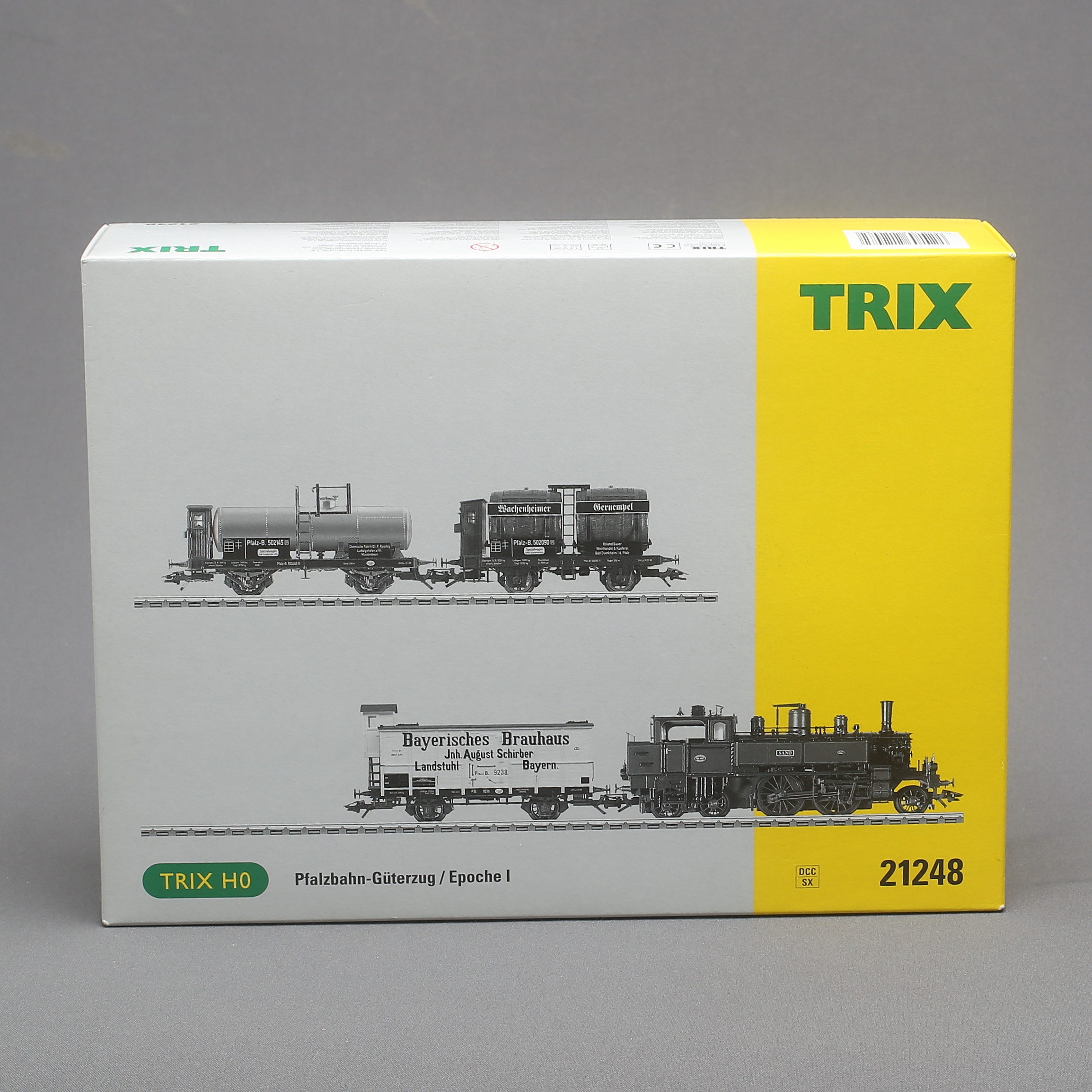 Images for 1301576. TRIX 21248 Pfalzbahn steam locomotive with freight ...