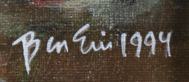 Images for 130198. BROR-ERIC. Oil on canvas, signed and dated, 1994 ...