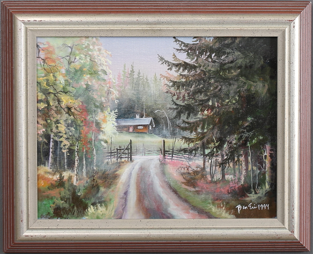 Images for 130198. BROR-ERIC. Oil on canvas, signed and dated, 1994 ...