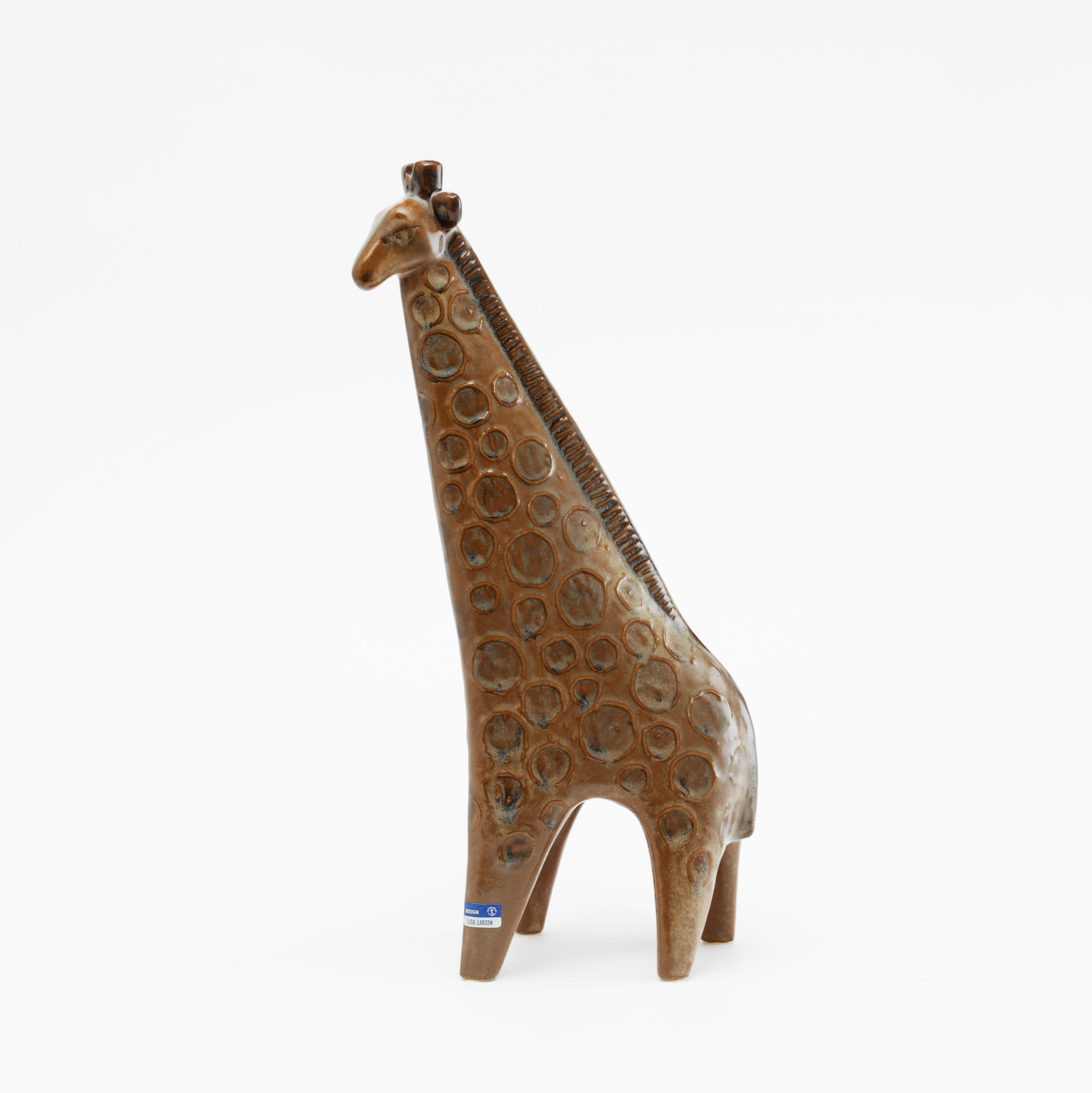 Images for 1314841. FIGURE in the shape of a giraffe, stoneware. Lisa ...