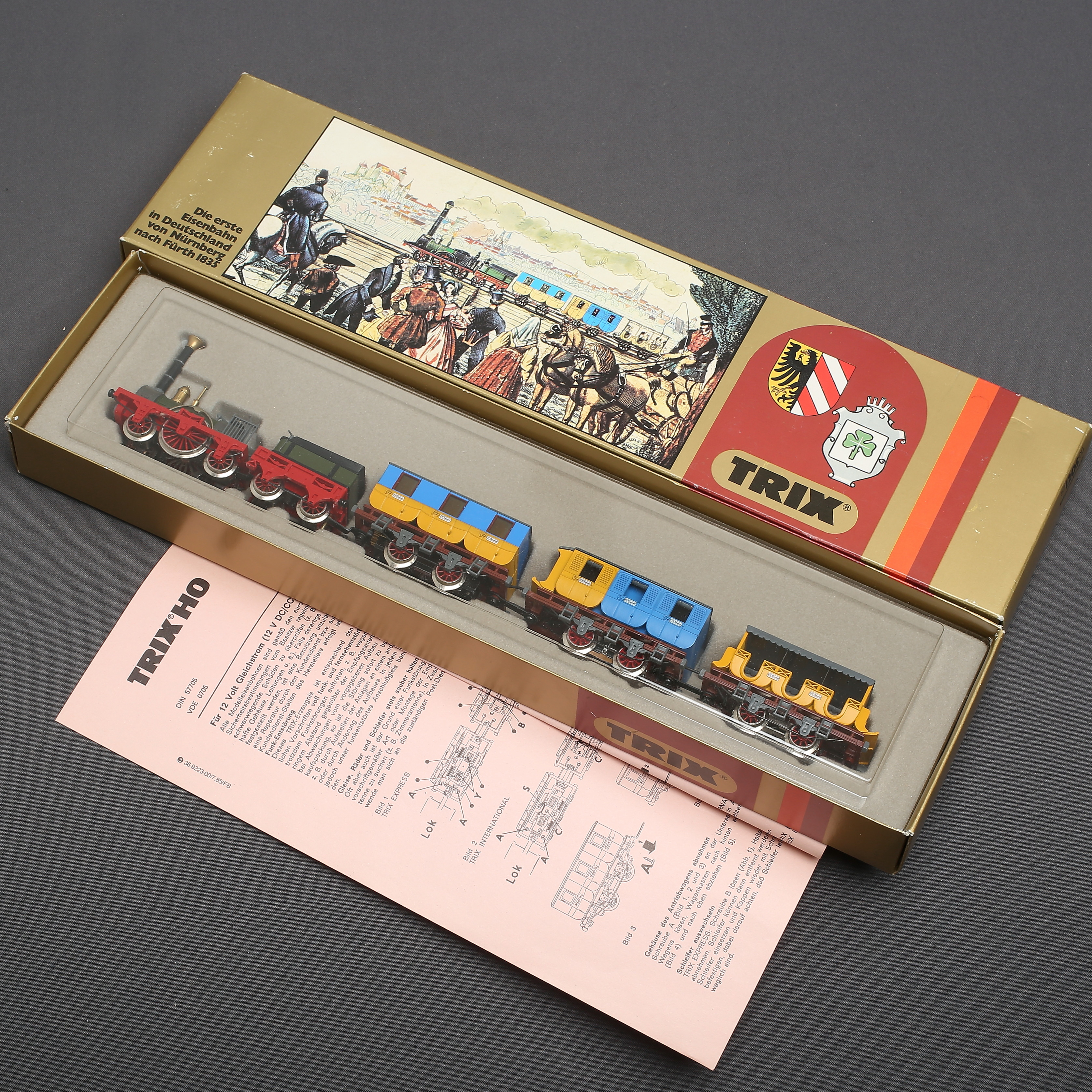 Images for 1322263. TRIX 1205 German train ADLER. original box. - Auctionet