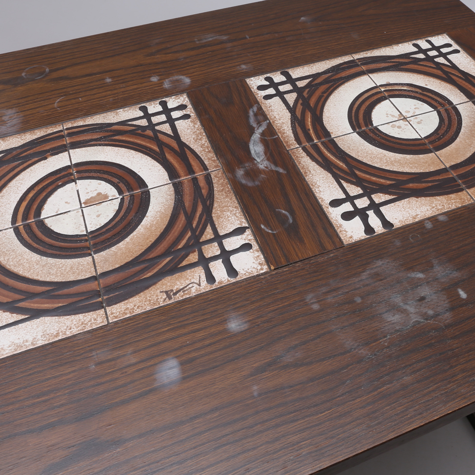 Images for 1324117. POUL H POULSEN. DINING TABLE WITH 6 CHAIRS, 1970s ...