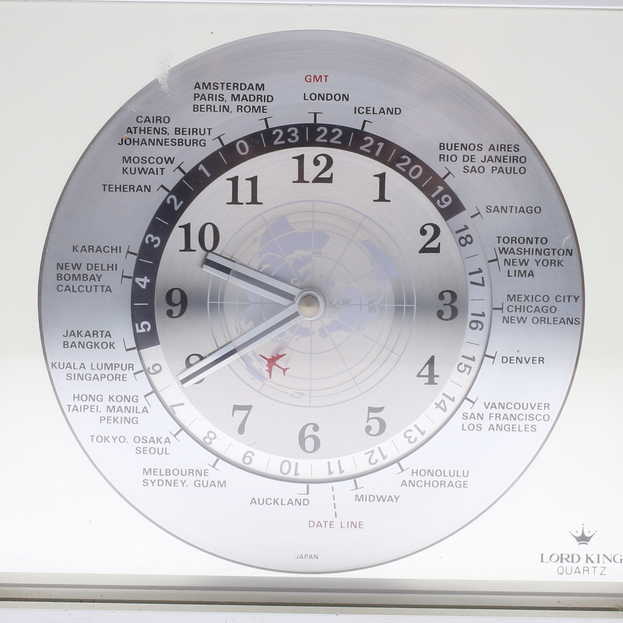 Images for 1324300. WORLD CLOCK, Lord King, quartz, 1900s/2000s ...