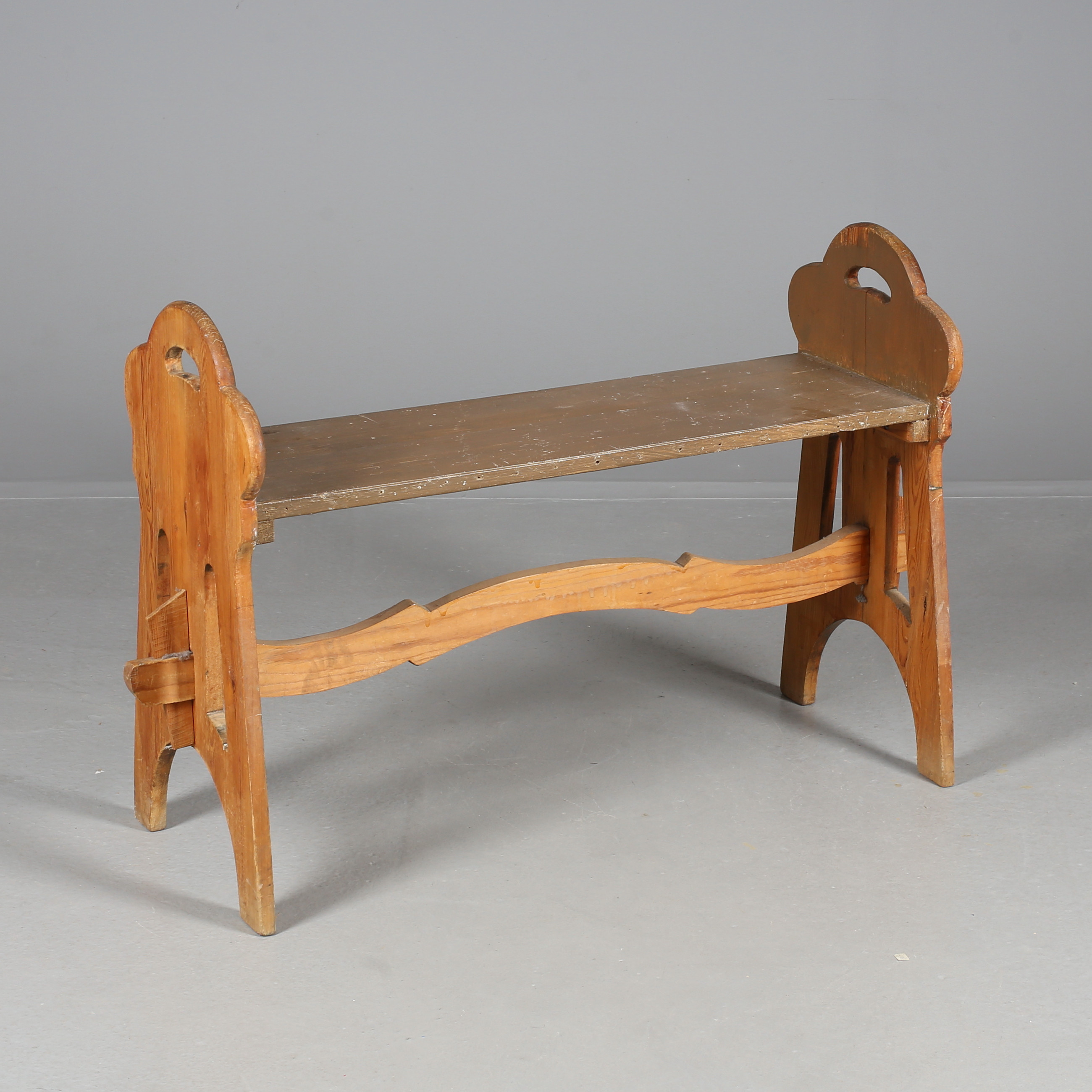 Images for 1344029. HALL BENCH, pine, peasant style, 20th century ...