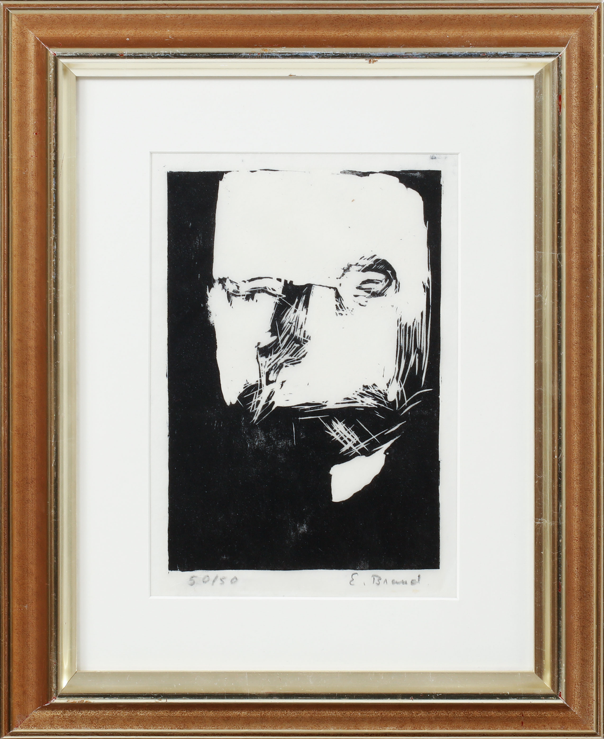 Images for 1347111. ERLAND BRAND. Graphic sheets, 2 pcs., signed and ...