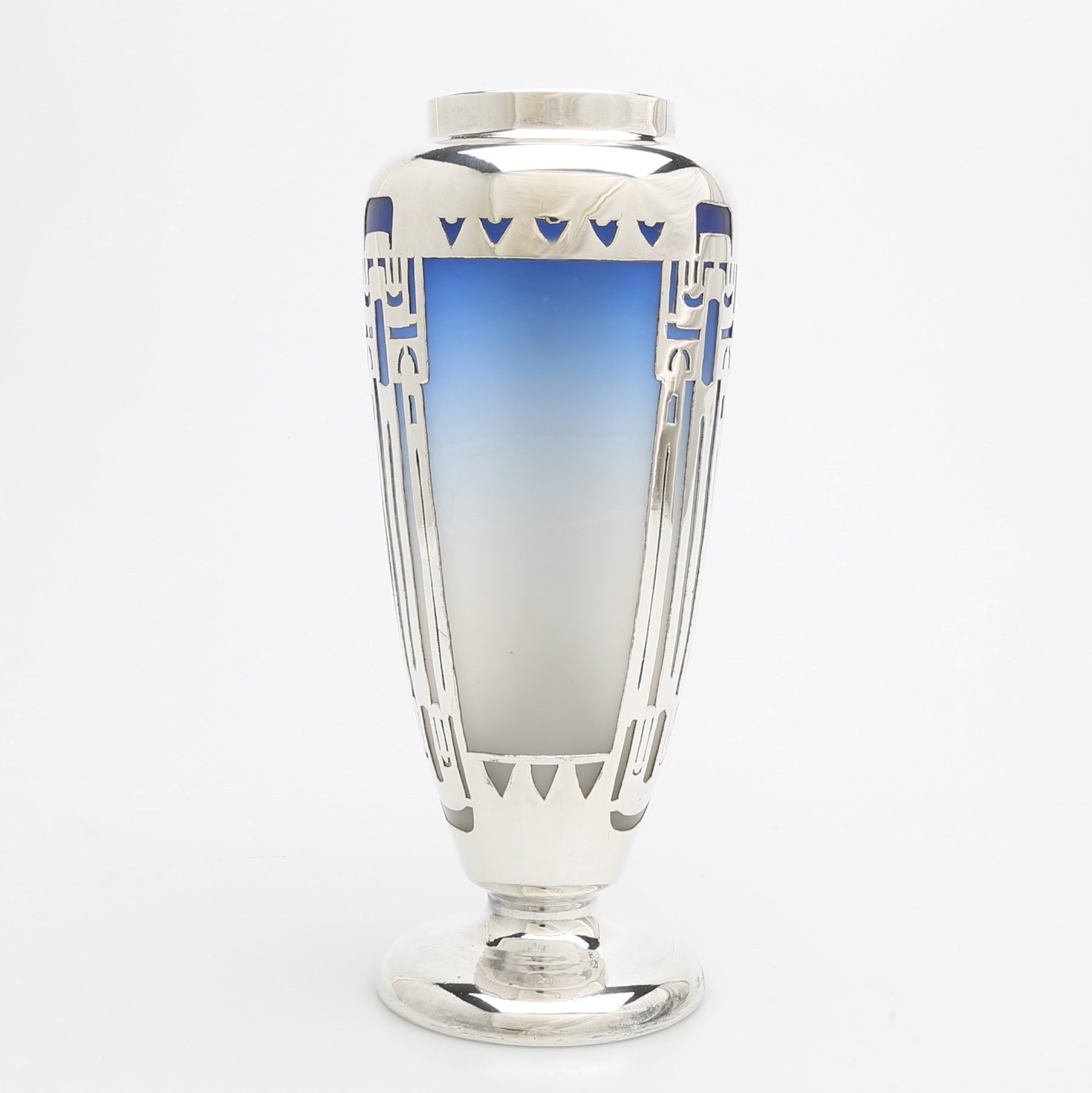 Images for 1349835. VAS, Viennese Art Nouveau, blue tinted glass and ...